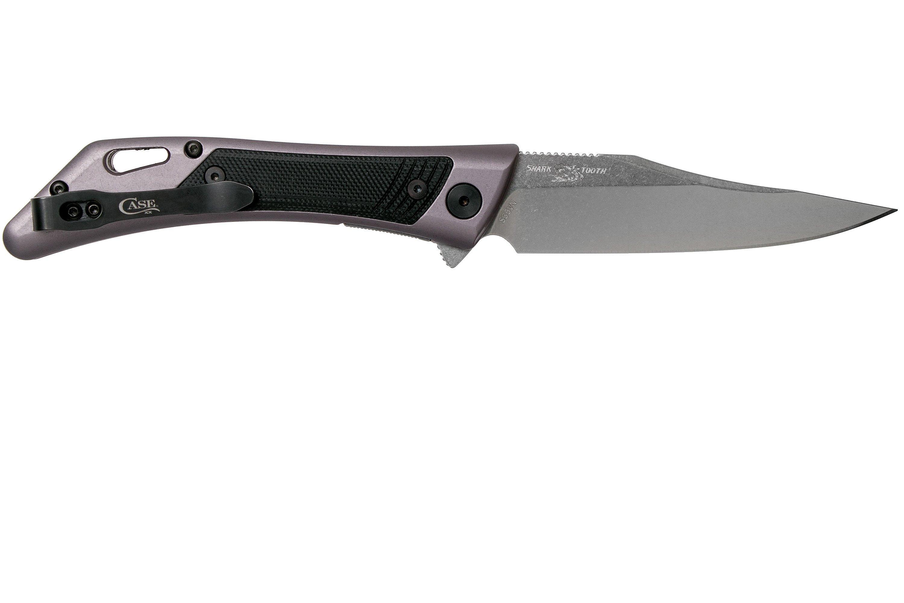 Case Sharp Tooth Flipper Dark Gray 53504 pocket knife | Advantageously ...