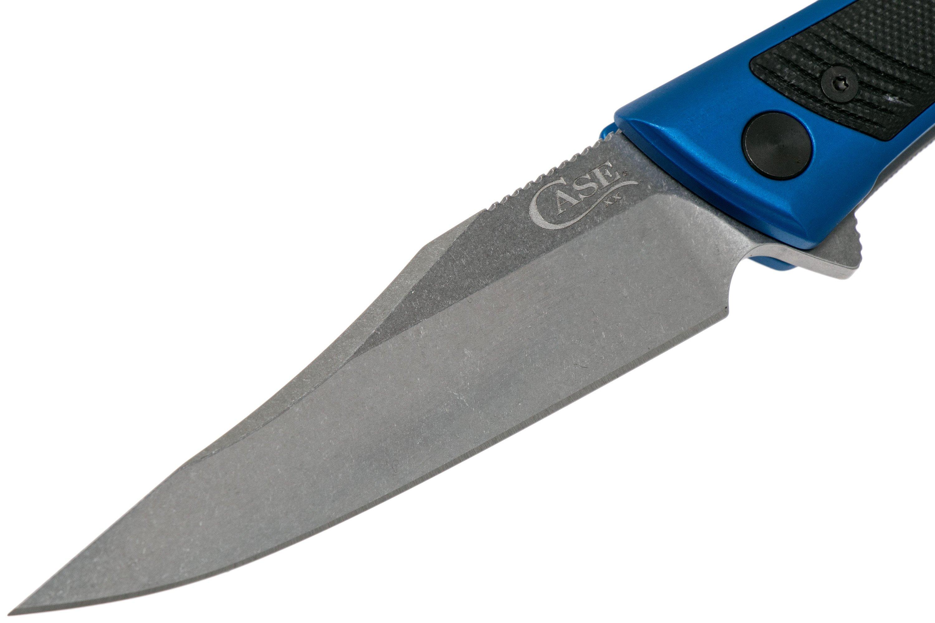 Case Sharp Tooth Flipper Blue 53505 pocket knife | Advantageously ...