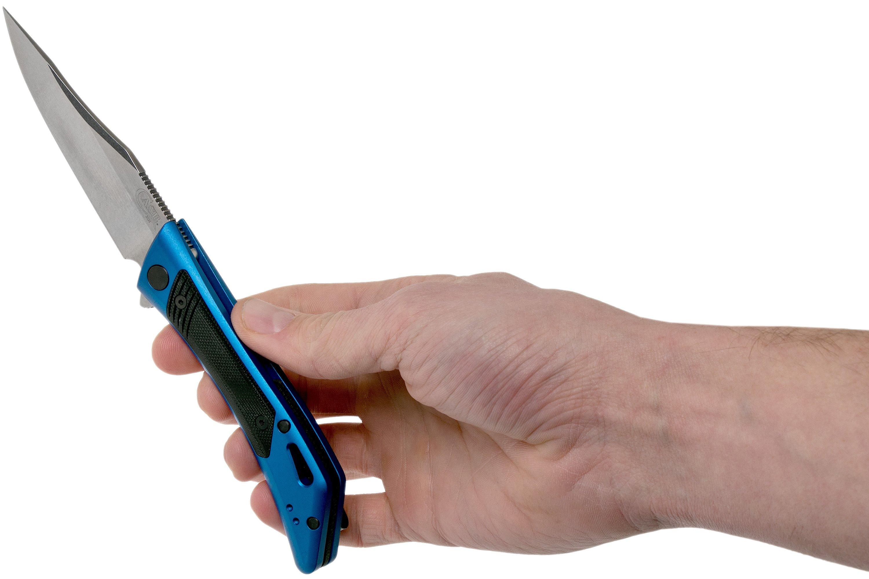 Case Sharp Tooth Flipper Blue 53505 pocket knife | Advantageously ...