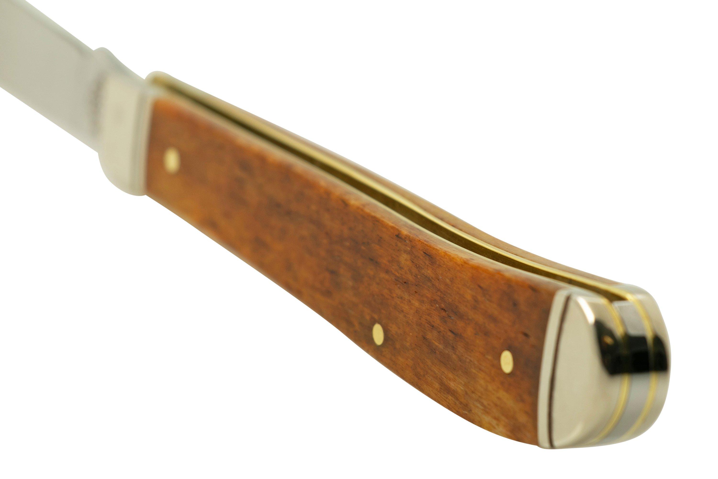 Case Slimline Trapper 58203 Smooth Antique Bone 61048 SS Fluted ...