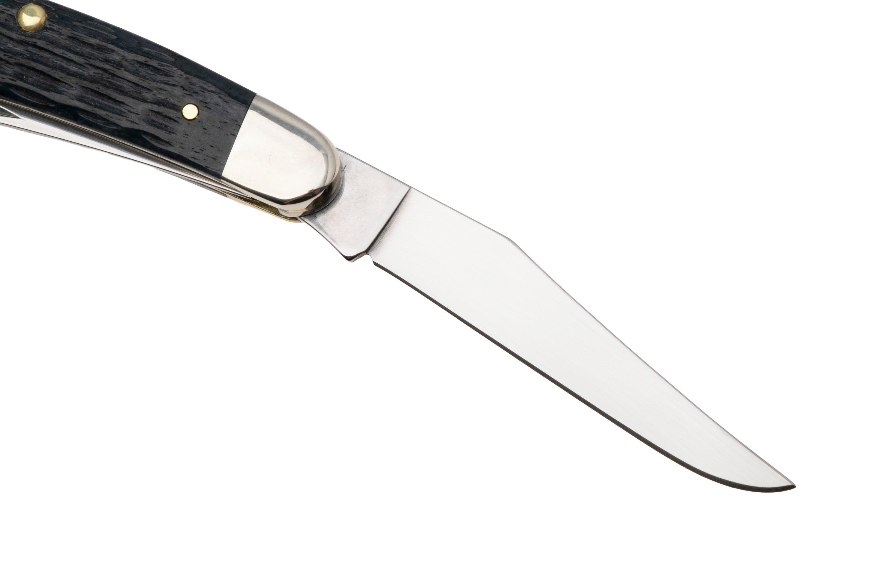 Case Muskrat Pocket Worn Gray Bone, 58418, MUSKRAT CS pocket knife ...