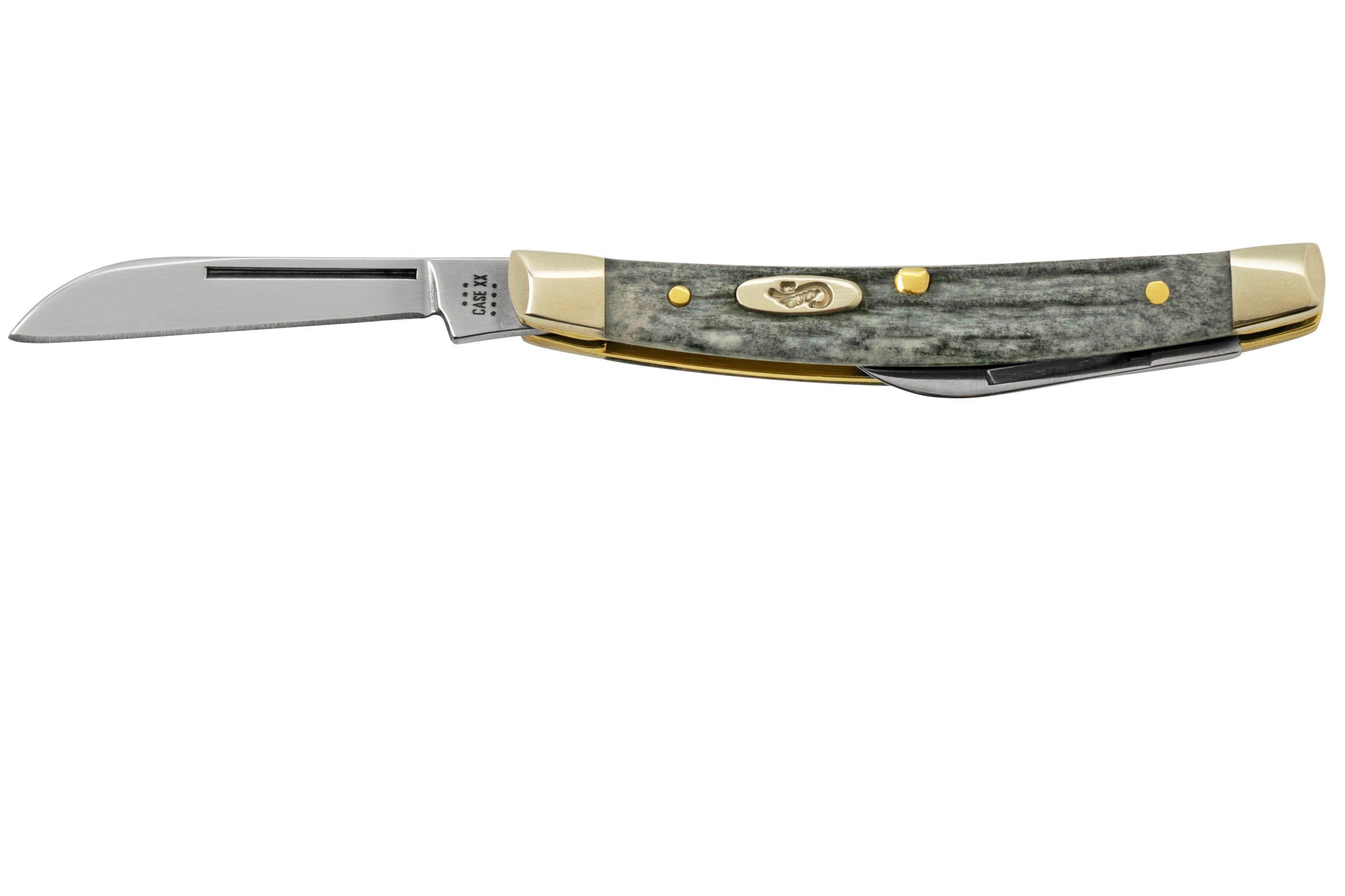 Case Small Congress 58422 Crandall Jig 6268 CS, Pocket Worn Gray Bone ...