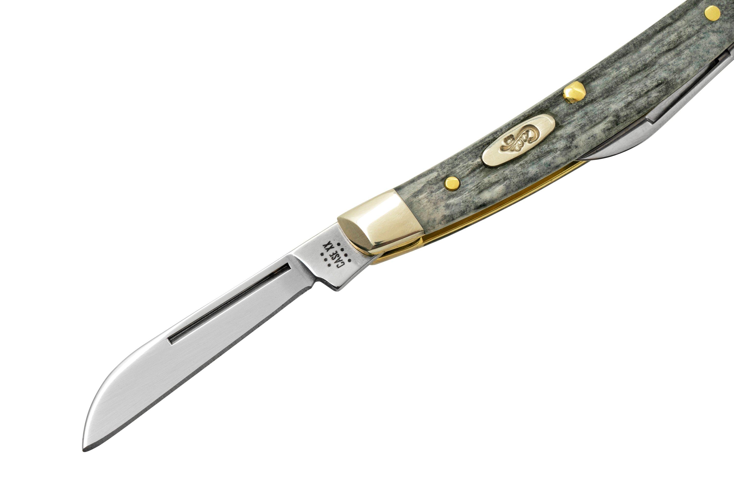 Case Small Congress 58422 Crandall Jig 6268 CS, Pocket Worn Gray Bone ...