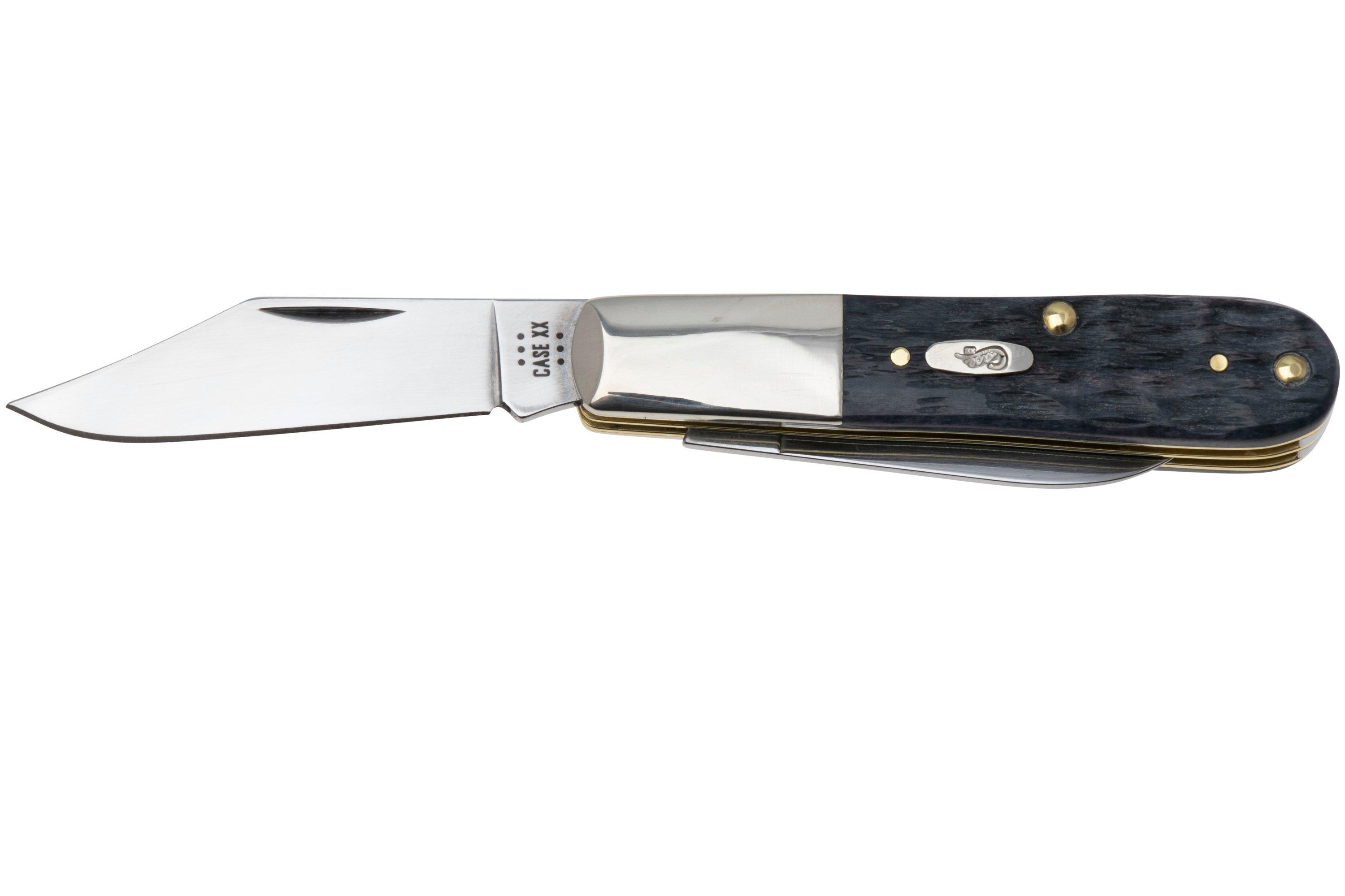 Case Barlow 58423 Crandall Jig Pocket Worn Gray Bone 62009 1/2 CS ...