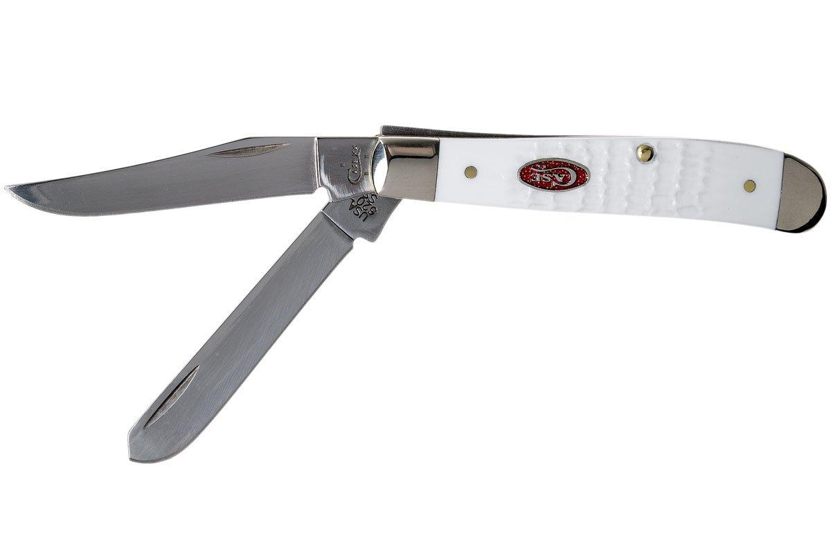 Case Mini Trapper Sparxx White Synthetic, 60186, 6207 SS pocket knife ...