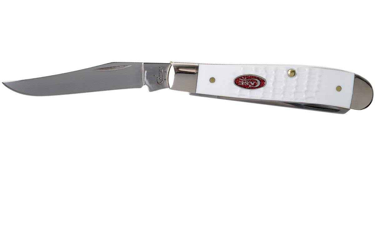 Case Mini Trapper Sparxx White Synthetic, 60186, 6207 SS pocket knife ...