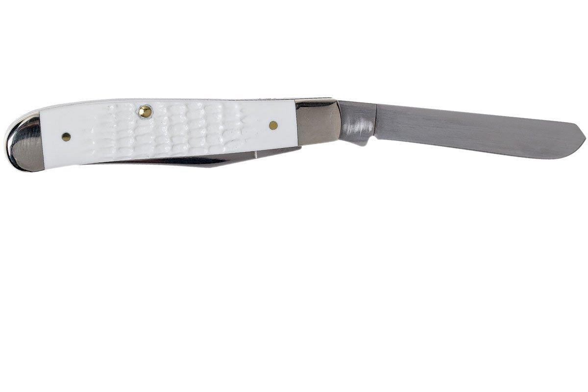 Case Mini Trapper Sparxx White Synthetic, 60186, 6207 SS pocket knife ...