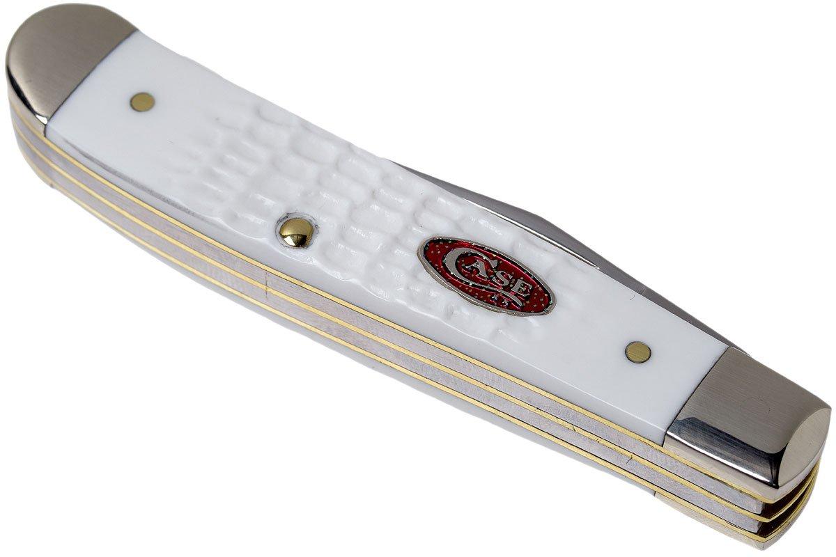 Case Mini Trapper Sparxx White Synthetic, 60186, 6207 SS pocket knife ...
