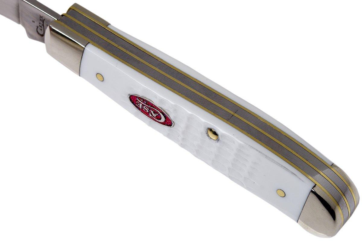 Case Mini Trapper Sparxx White Synthetic, 60186, 6207 SS pocket knife ...