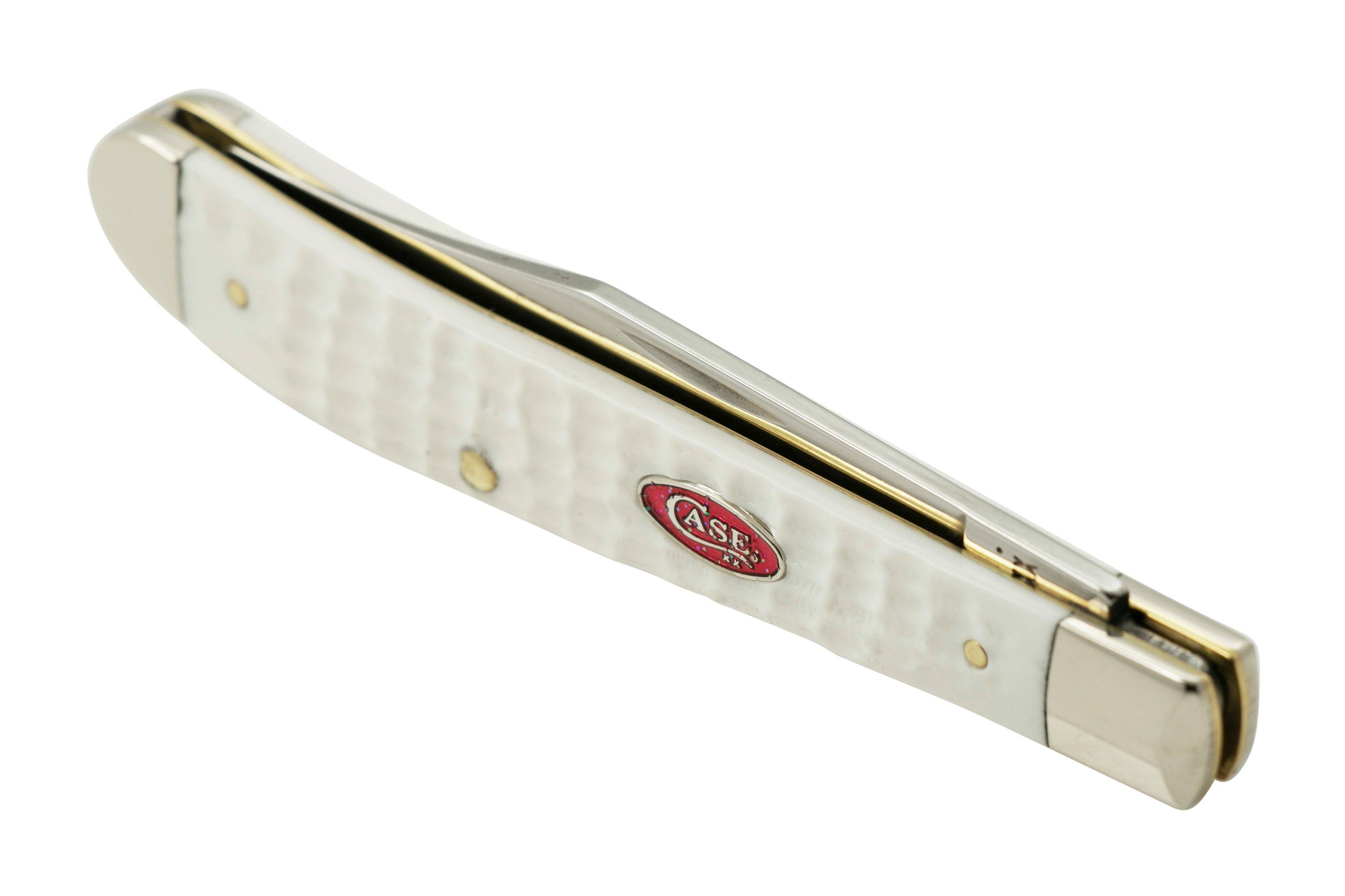 Case Slimline Trapper 60194 White Synthetic SparXX, 61048 SS, pocket ...