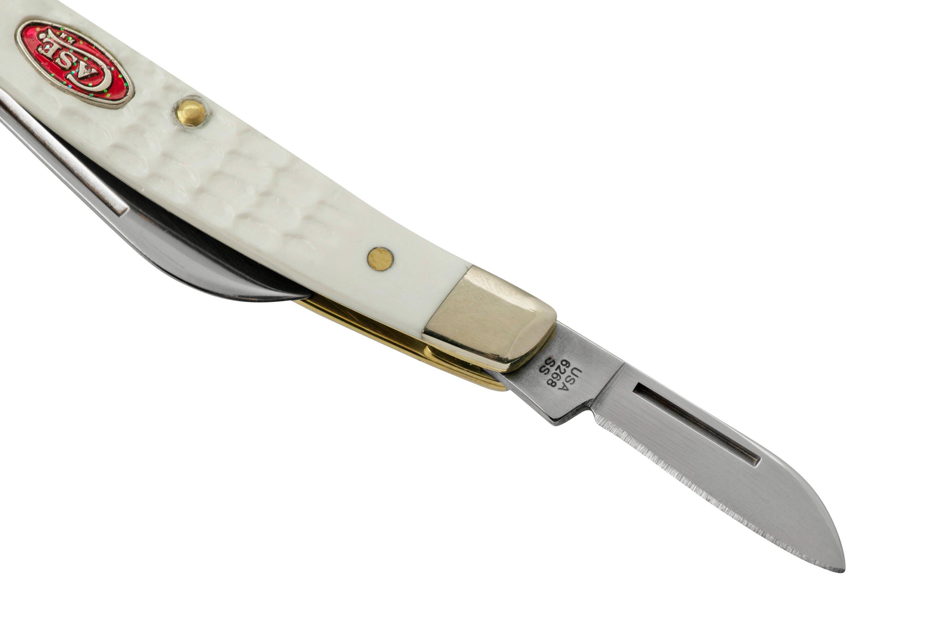 Case Small Congress, 60198, White Synthetic SparXX 6268 SS, coltello da ...