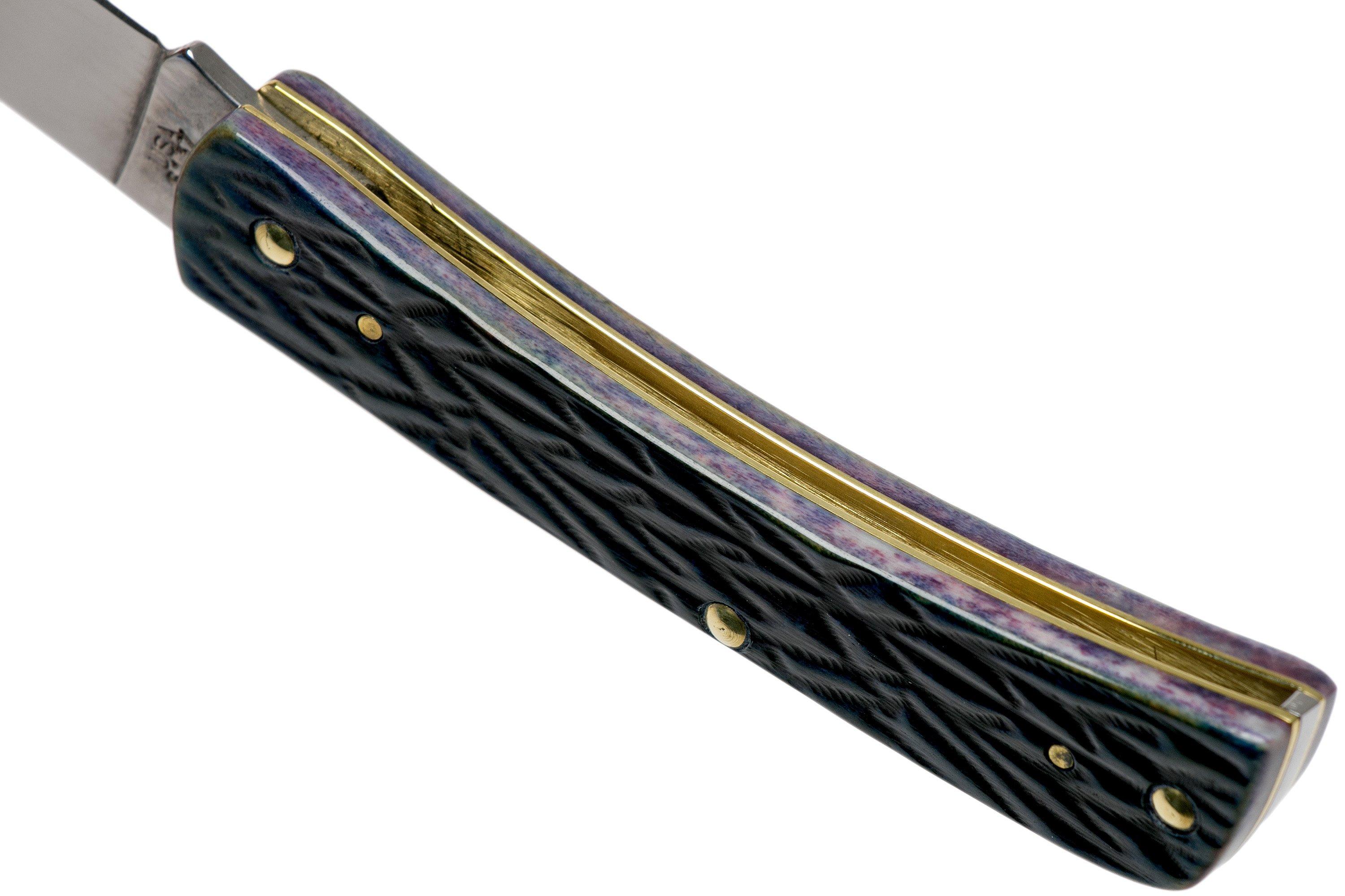 Case Sod Buster Jr Burnt Purple Bone, Tribal Jigged, 61806, 6137 SS ...