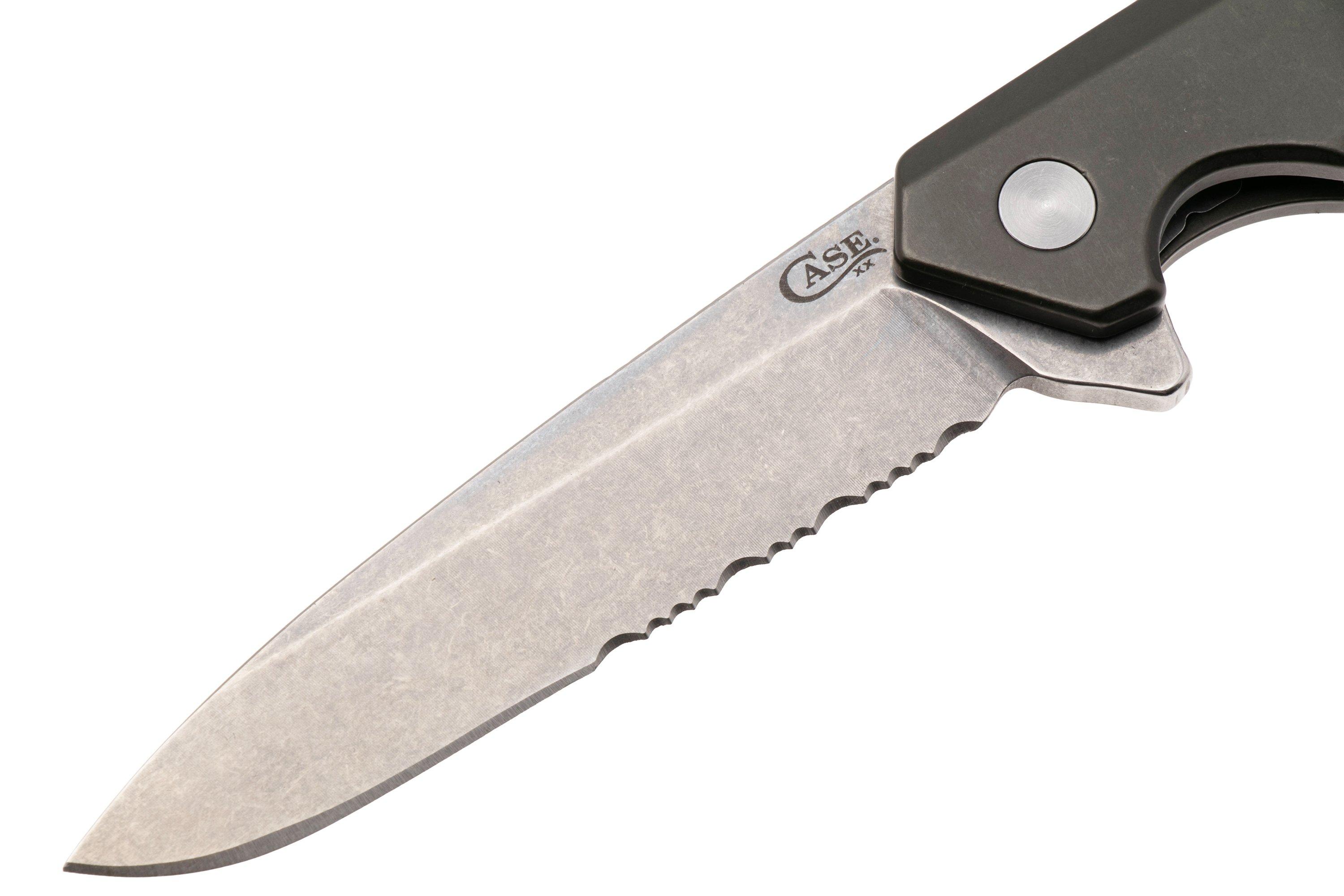 Case Kinzua Spearpoint OD Green Anodized Aluminum, 64632, S35VN ...