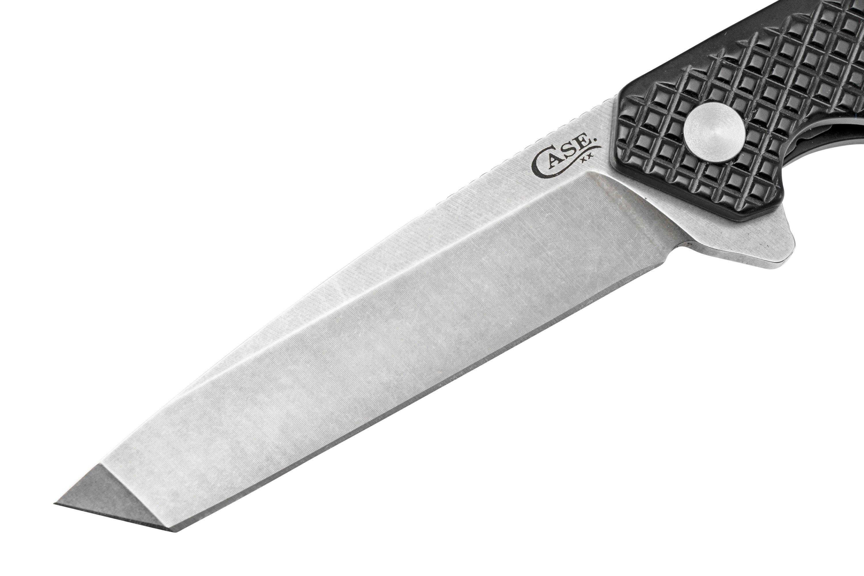 Case Kinzua Tanto, S35VN, Anodized Aluminum Milled, 64684 pocket knife ...