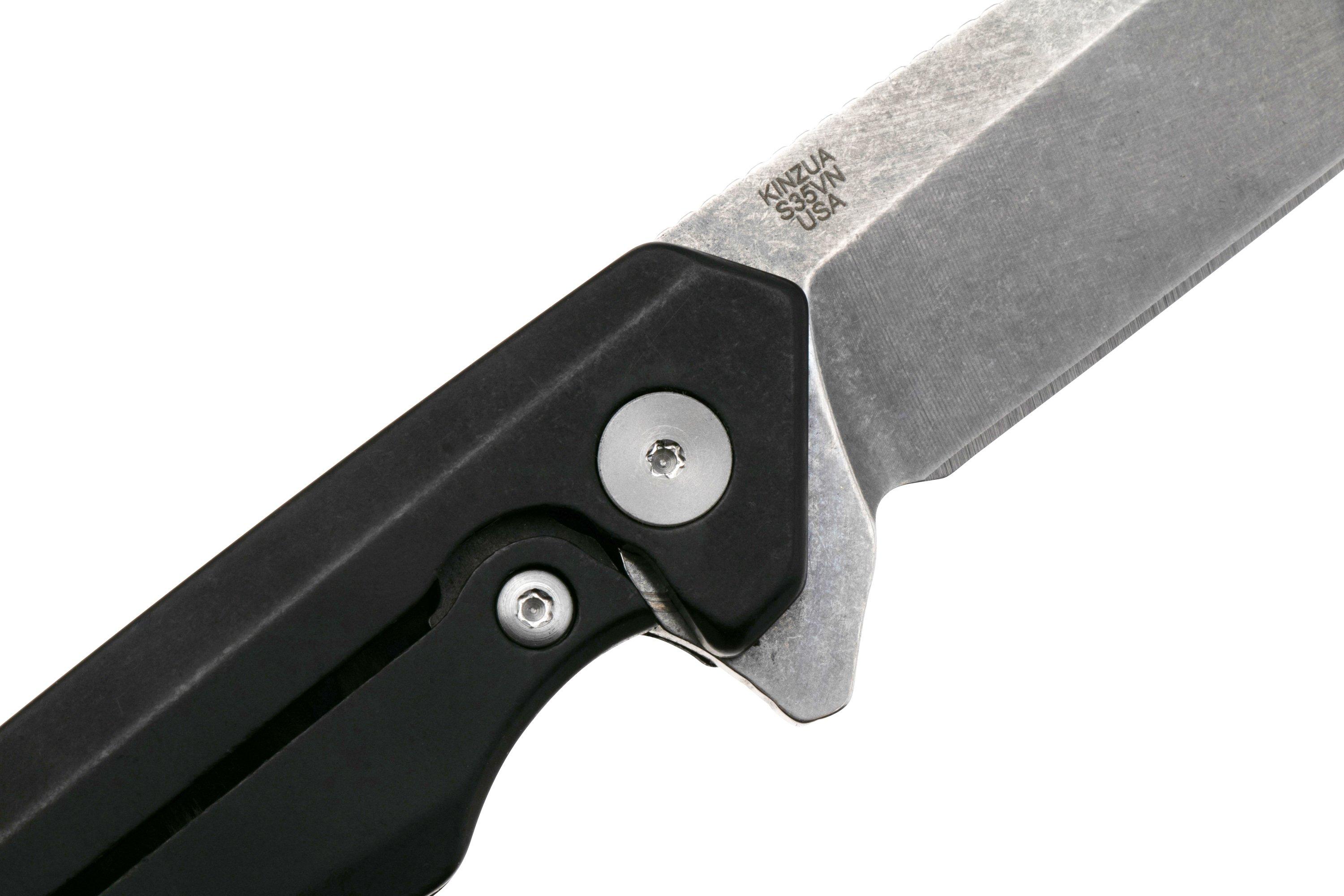 Case The Kinzua, Blue & Black Marbled Carbon Fiber, Spear Blade S35VN ...