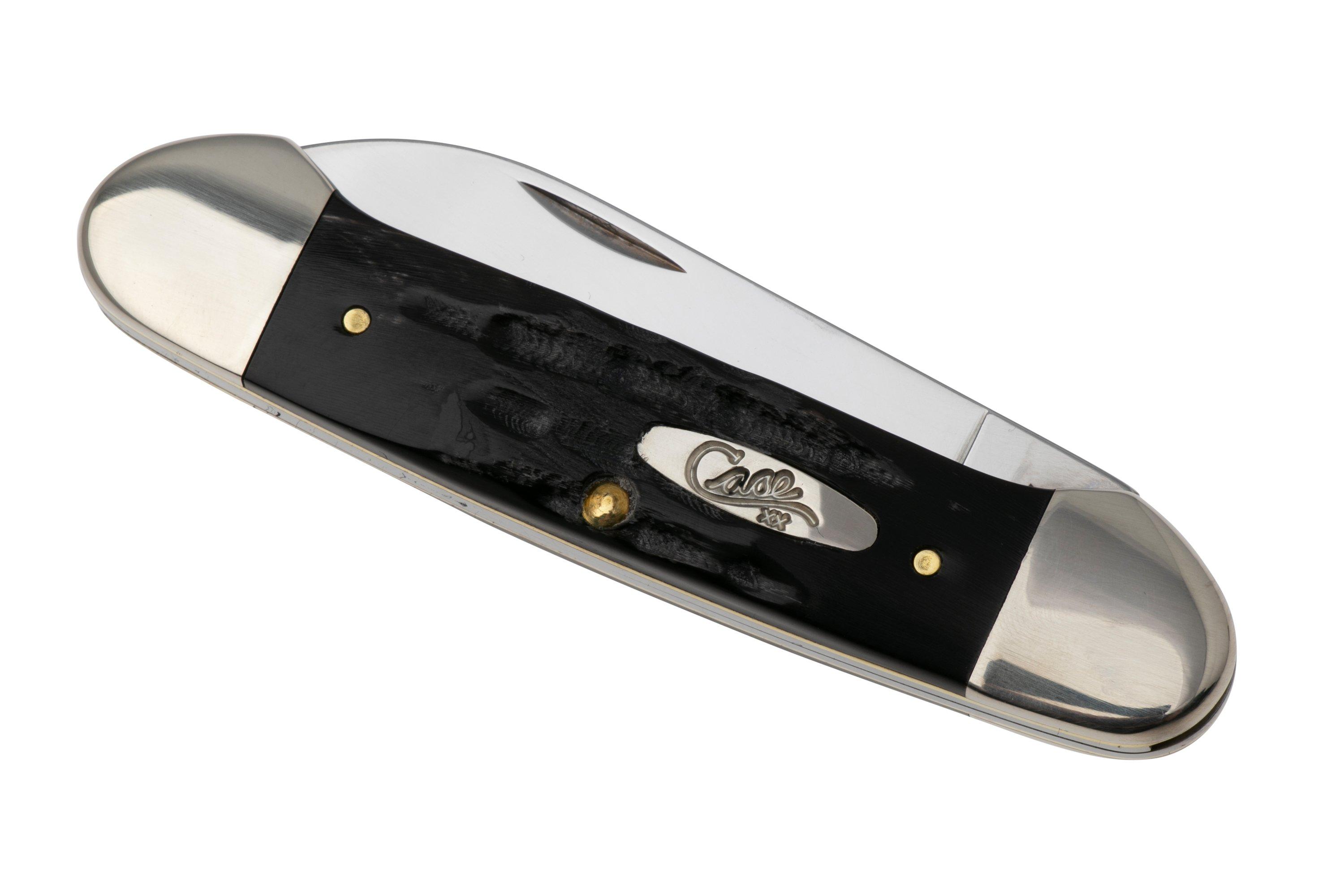 Case Canoe 65029 Jigged Buffalo Horn BH2131 SS pocket knife ...