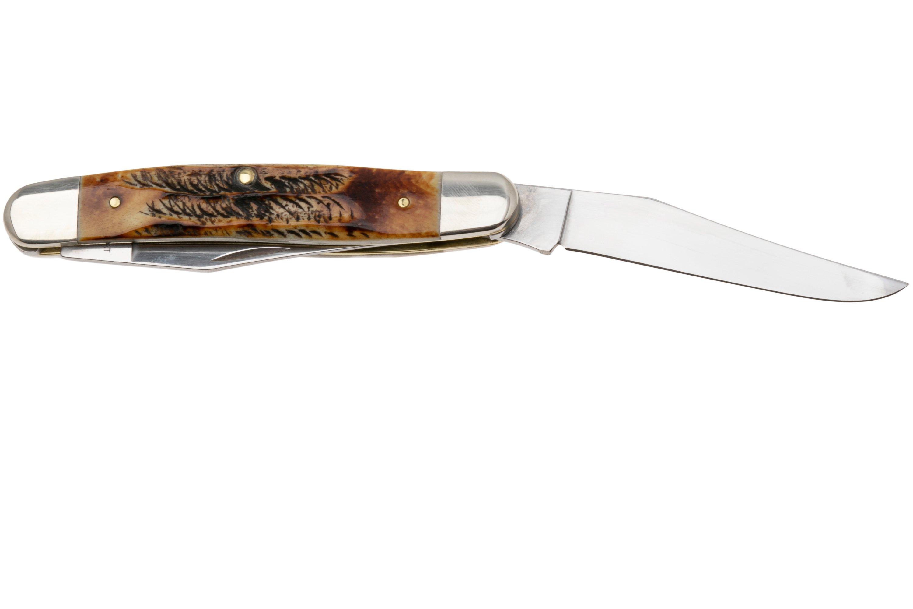Case Muskrat 6.5 BoneStag, 65346, MUSKRAT SS pocket knife ...