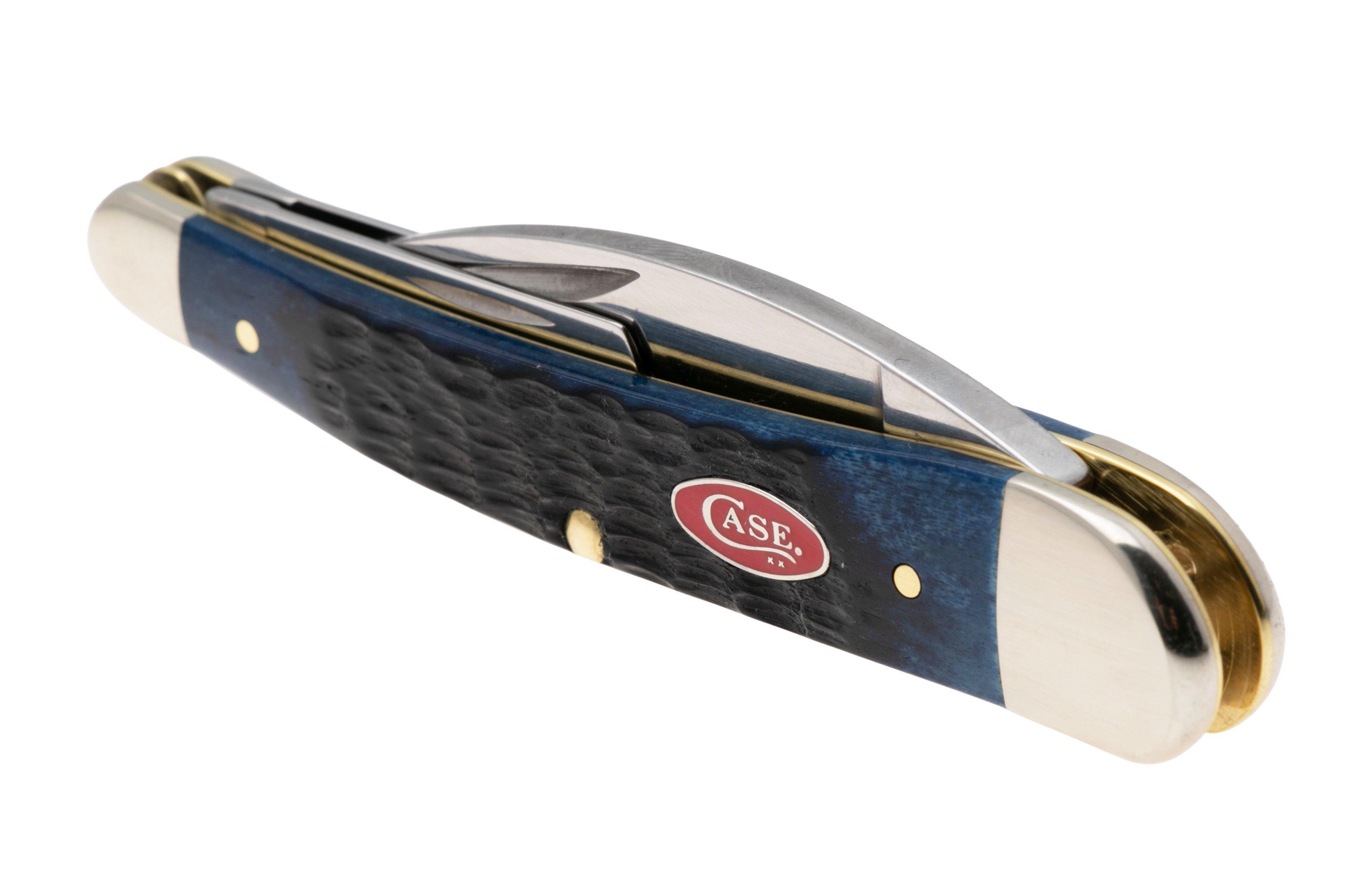 Case Seahorse Whittler, Navy Blue Bone, Rogers Jig, 6889, 6355WH ...