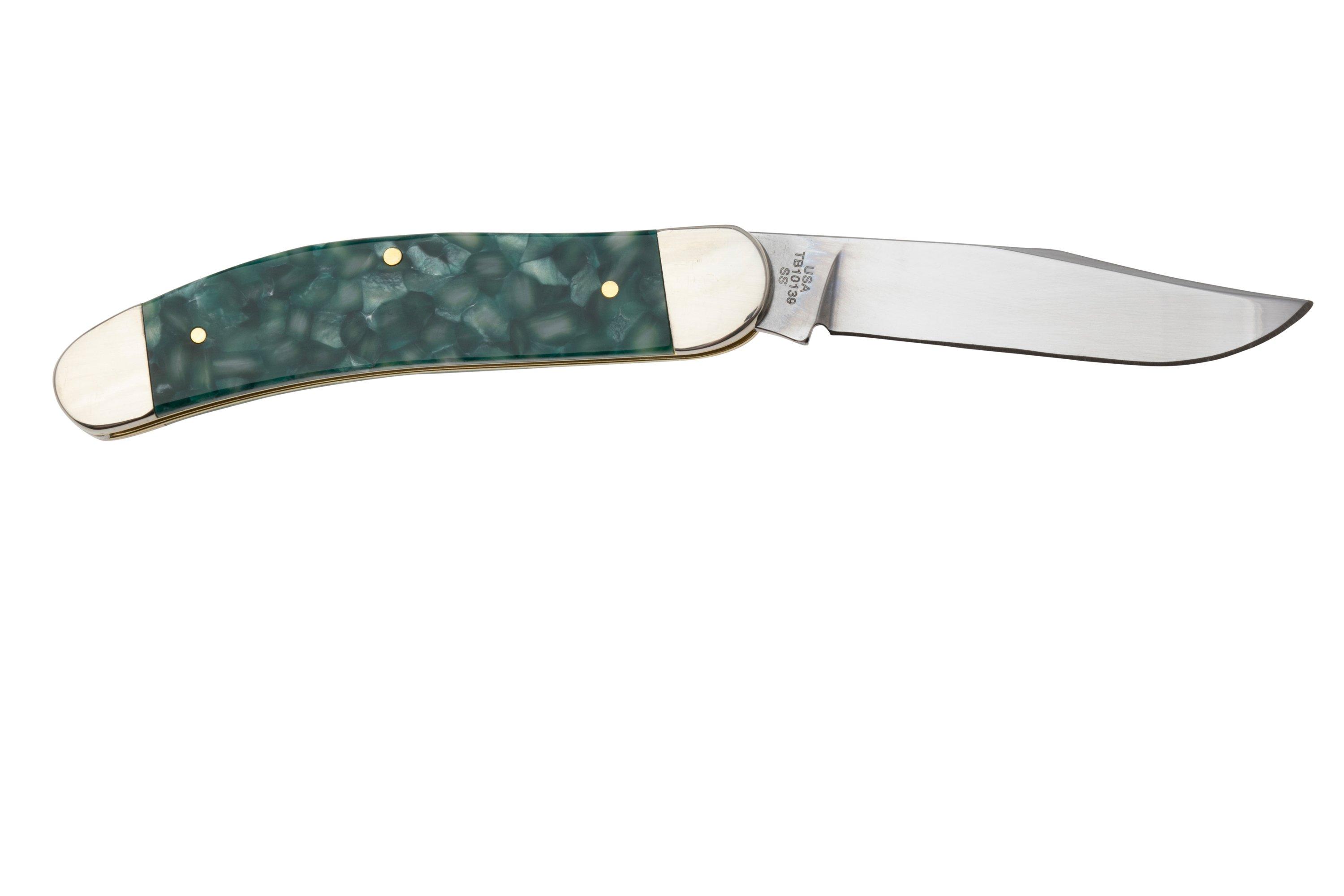 Case Sowbelly 71385 SparXX, Smooth Green Kirinite TB10139 pocket knife ...