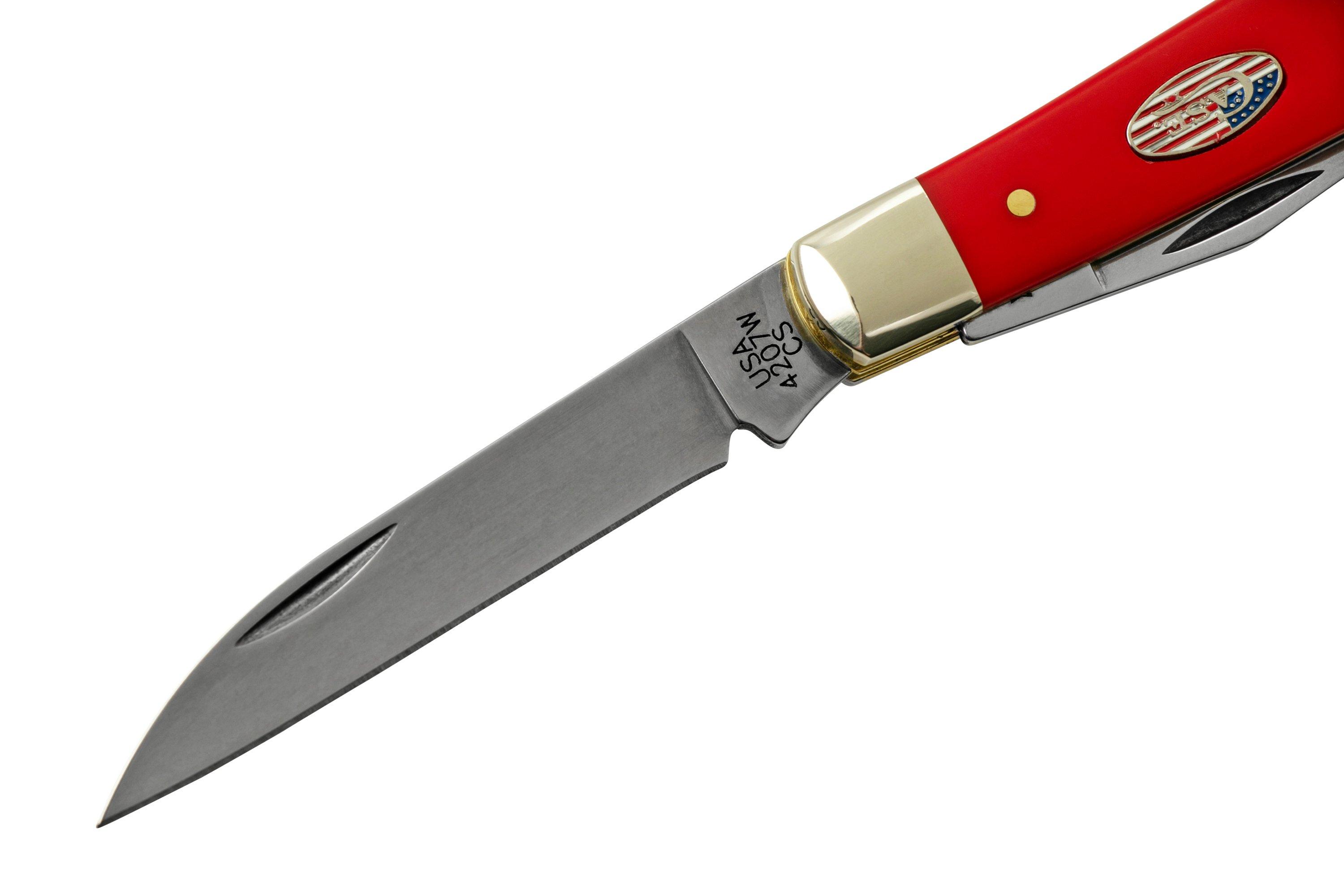 Case Mini Trapper 73927 Red American Workman, pocket knife ...