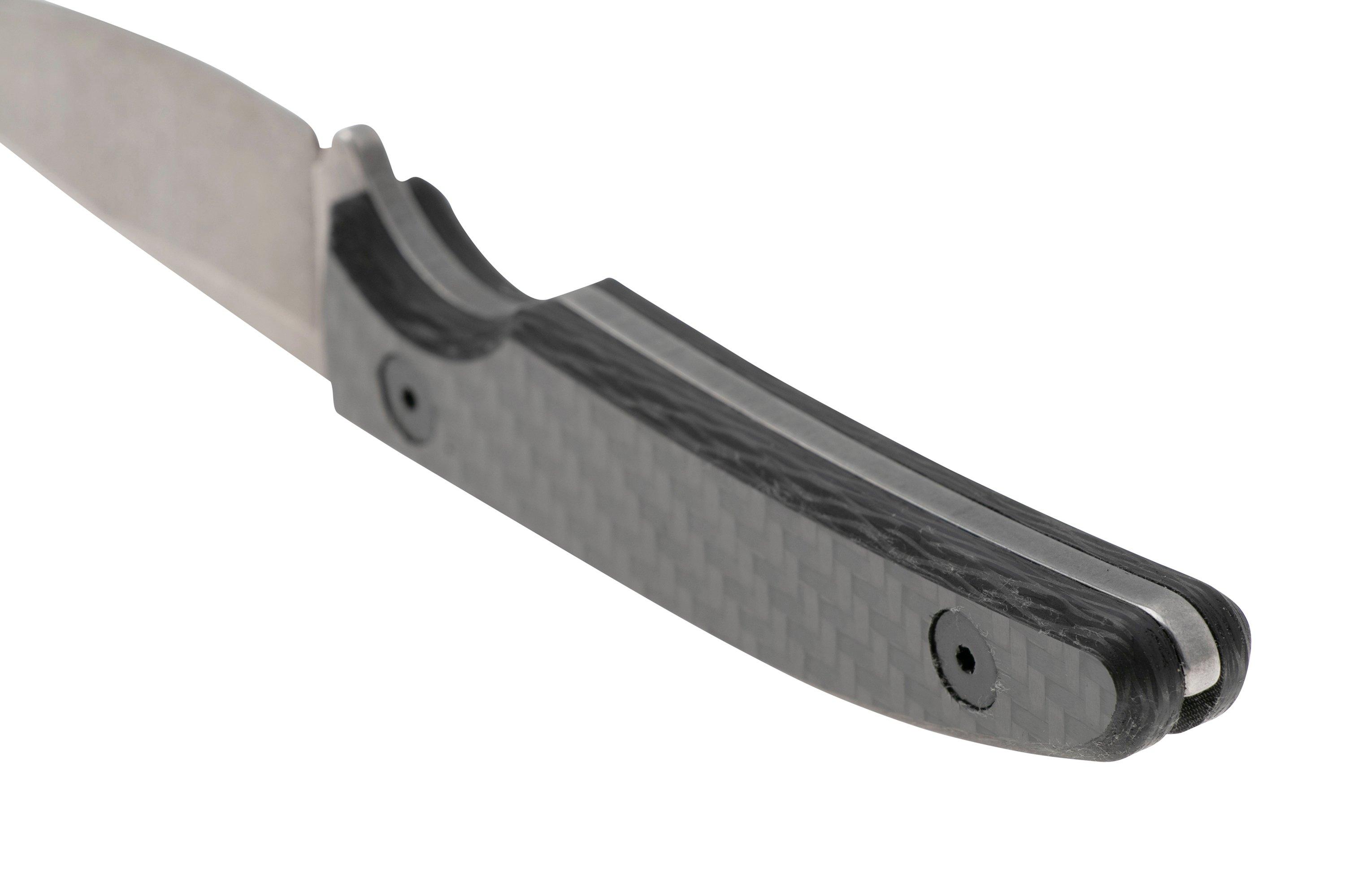 Case Hunter CT2, 76936 Stonewashed S35VN Black Carbon, hunting knife ...