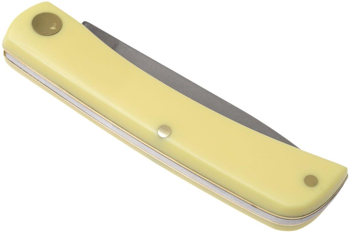 Case Sod Buster Jr. Yellow Synthetic, 80032, 3137 SS pocket knife ...
