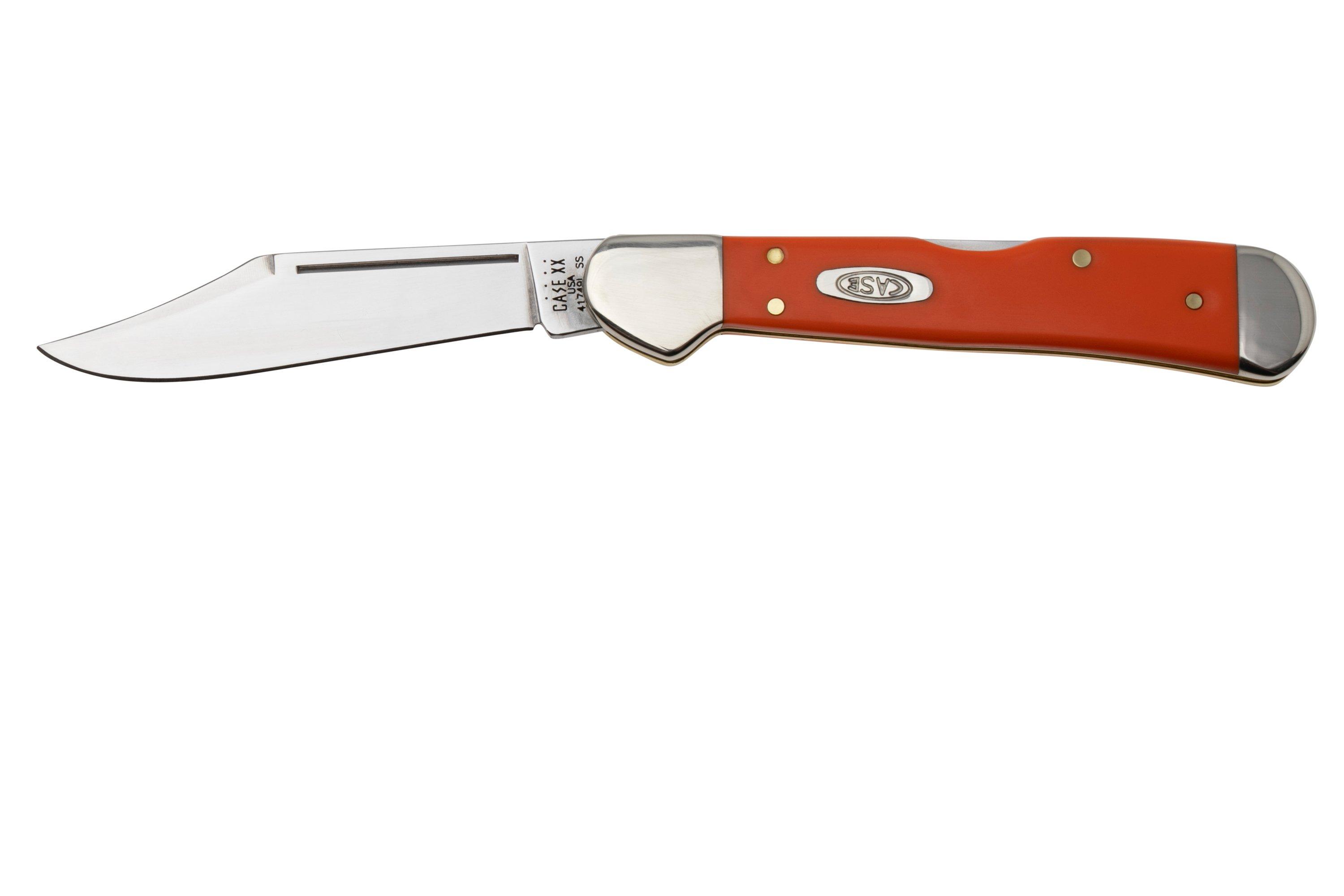Case Mini Copperlock 80515 Smooth Orange Synthetic 41749L SS pocket ...