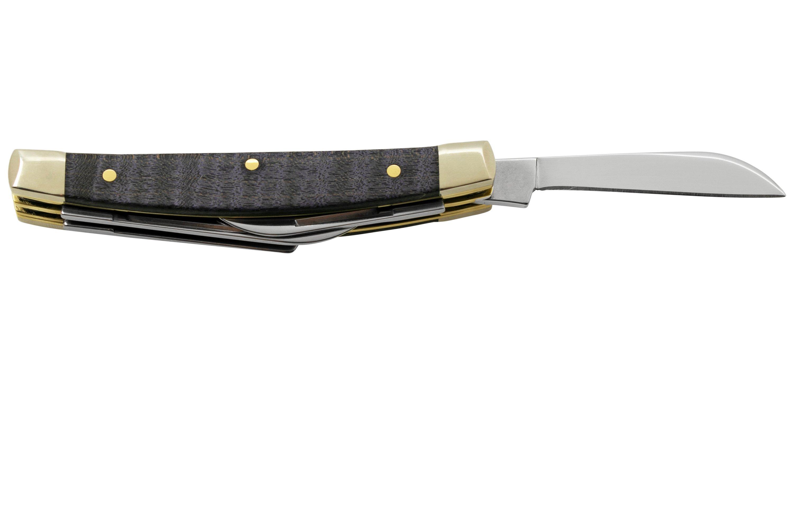 Case Small Congress 80548, 7468 SS, Smooth Purple Curly Maple, zakmes ...