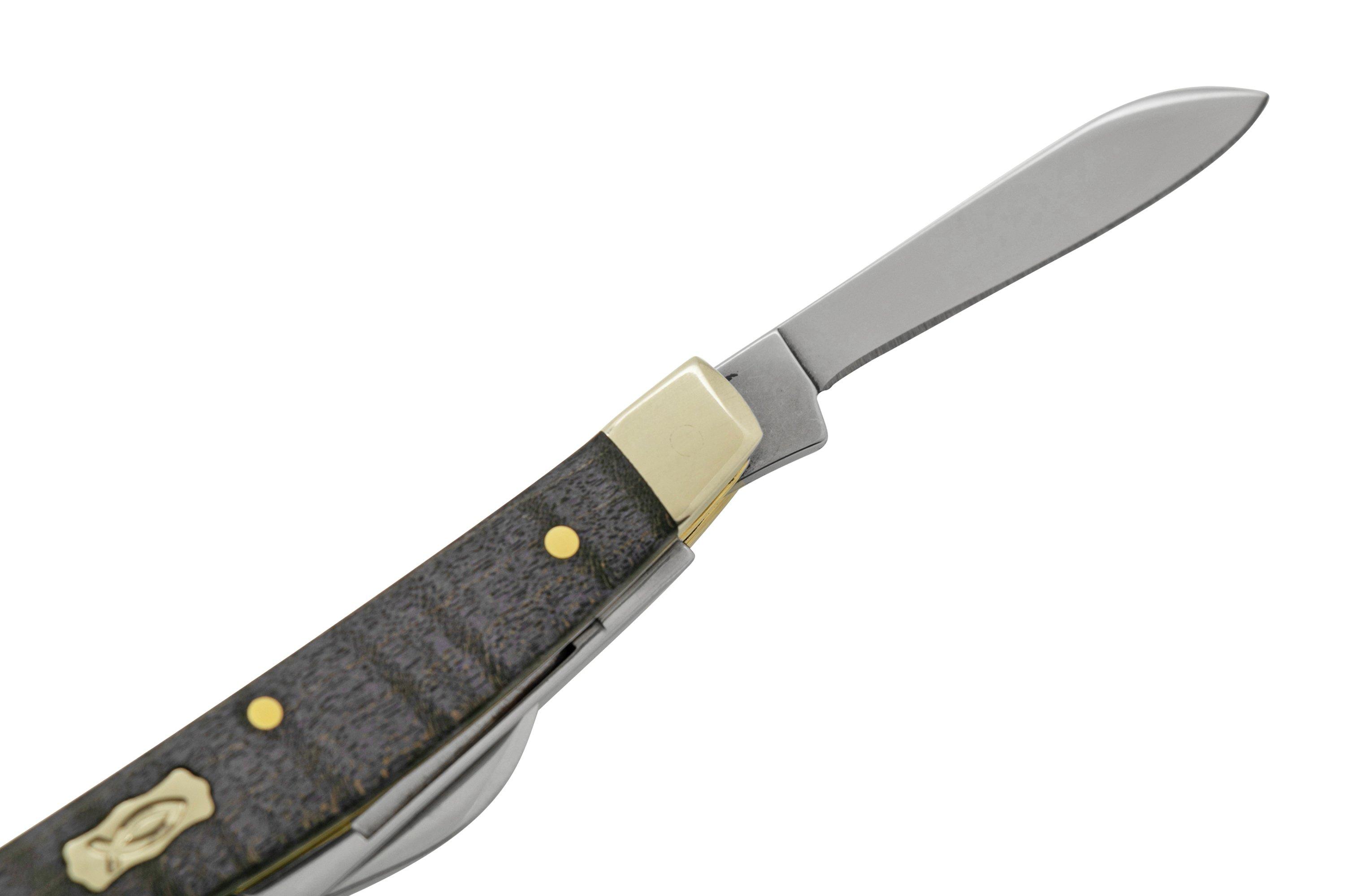 Case Small Congress 80548, 7468 SS, Smooth Purple Curly Maple, coltello ...