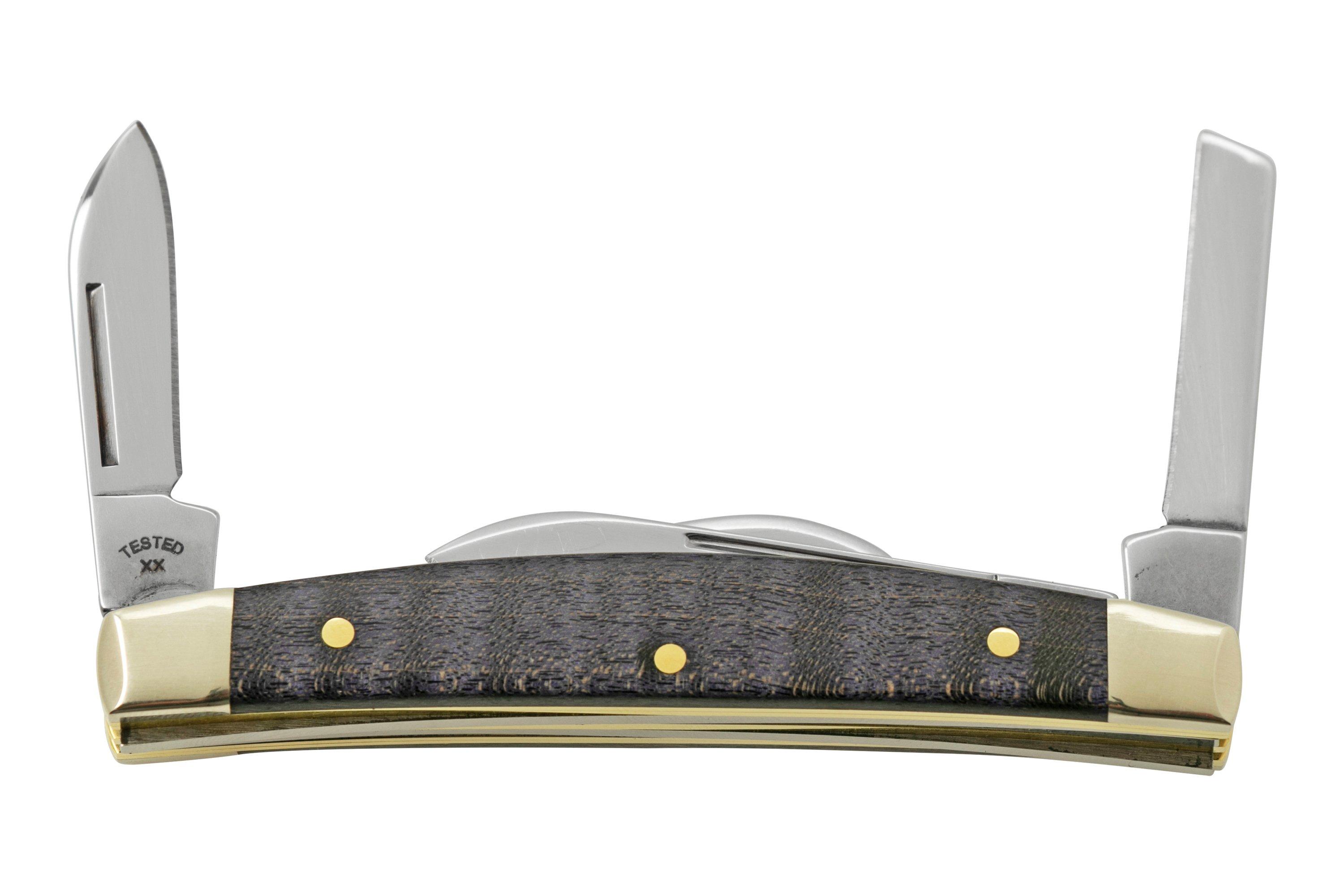 Case Small Congress 80548, 7468 SS, Smooth Purple Curly Maple, coltello ...