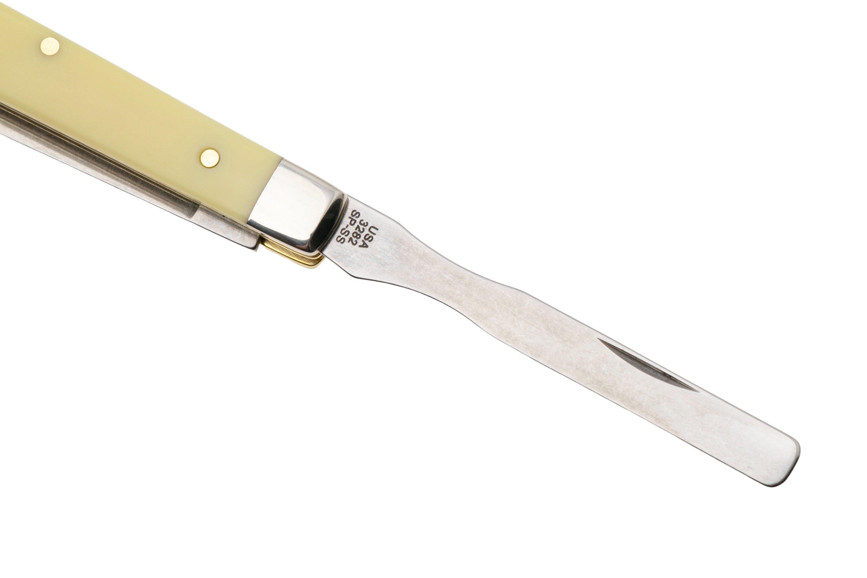 Case Baby Doc Smooth Yellow Synthetic, 81087, 3282SP SS pocket knife ...