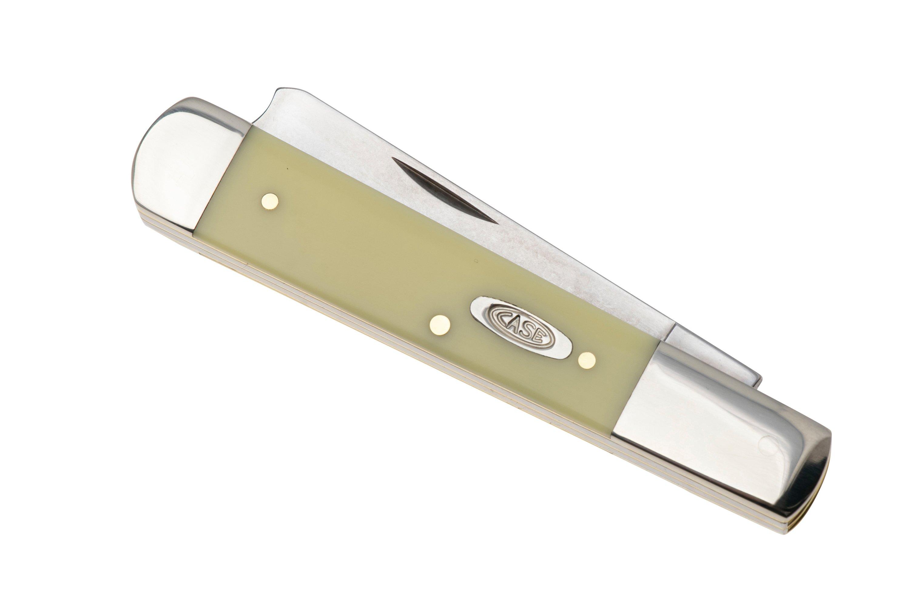 Case Razor 81088 Smooth Yellow Synthetic 32005RAZ SS, pocket knife ...