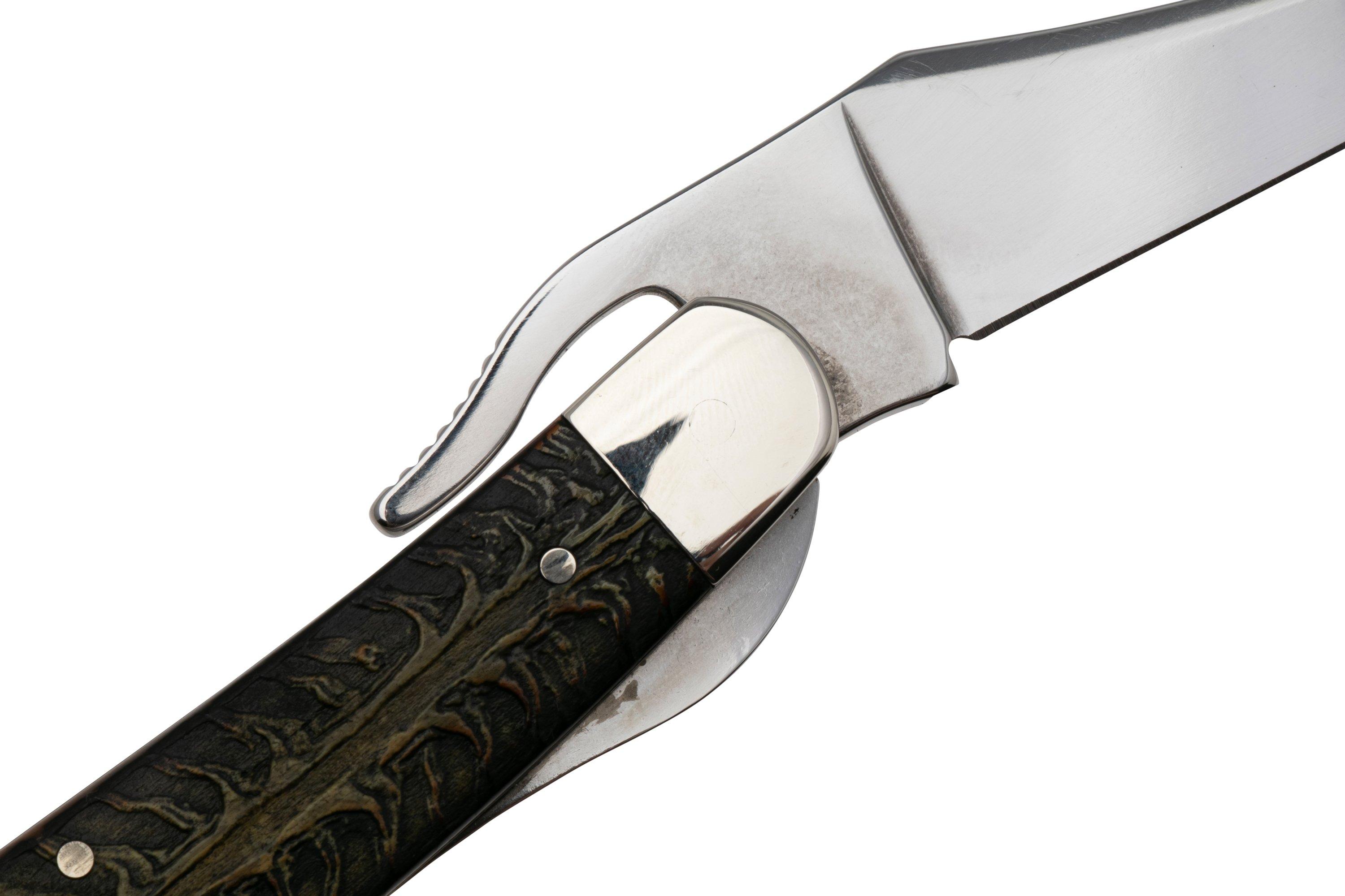 Case Russlock 81803 Golden Pinecone Embellished Natural Bone 61953L SS pocket knife ...