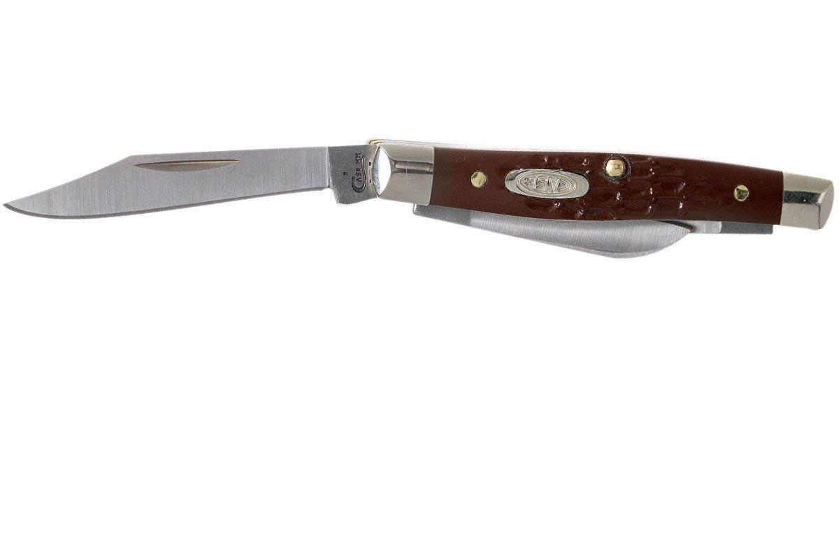 Case Small Stockman Brown Synthetic, 00081, 6333 SS pocket knife ...