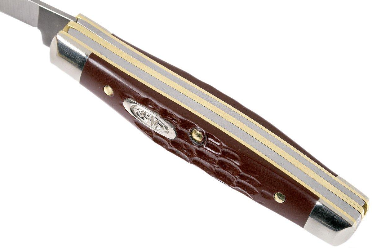 Case Small Stockman Brown Synthetic, 00081, 6333 SS pocket knife ...