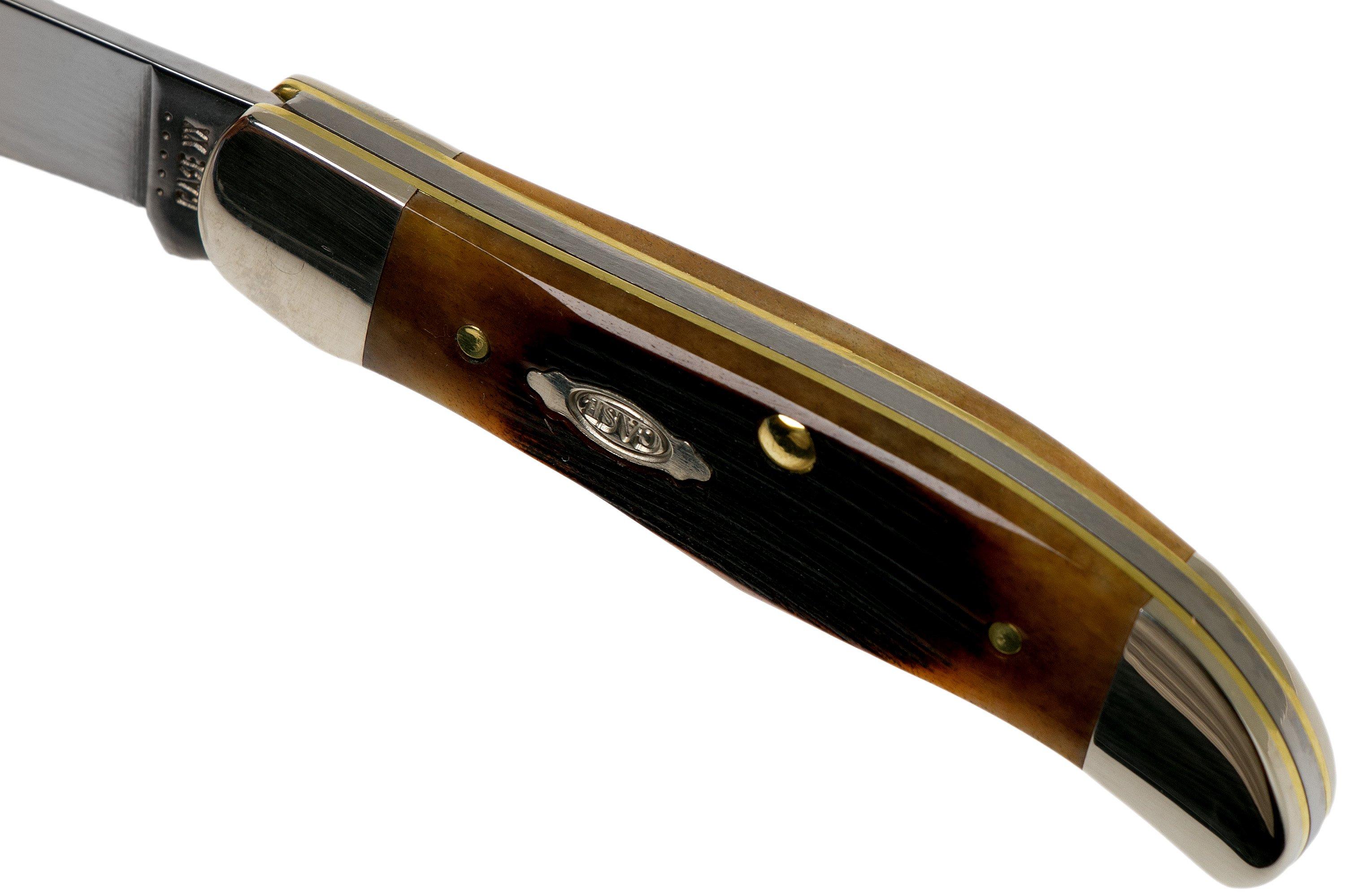 Case Pocket Hunter Dark Molasses Bone, Sawcut, 83142, 61165 SS pocket ...