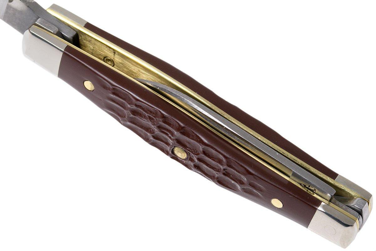 Case Small Pen Knife Brown Synthetic, 00083, 6233 SS pocket knife ...