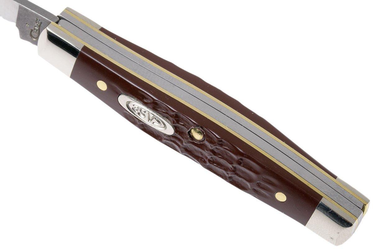 Case Small Pen Knife Brown Synthetic, 00083, 6233 SS pocket knife ...