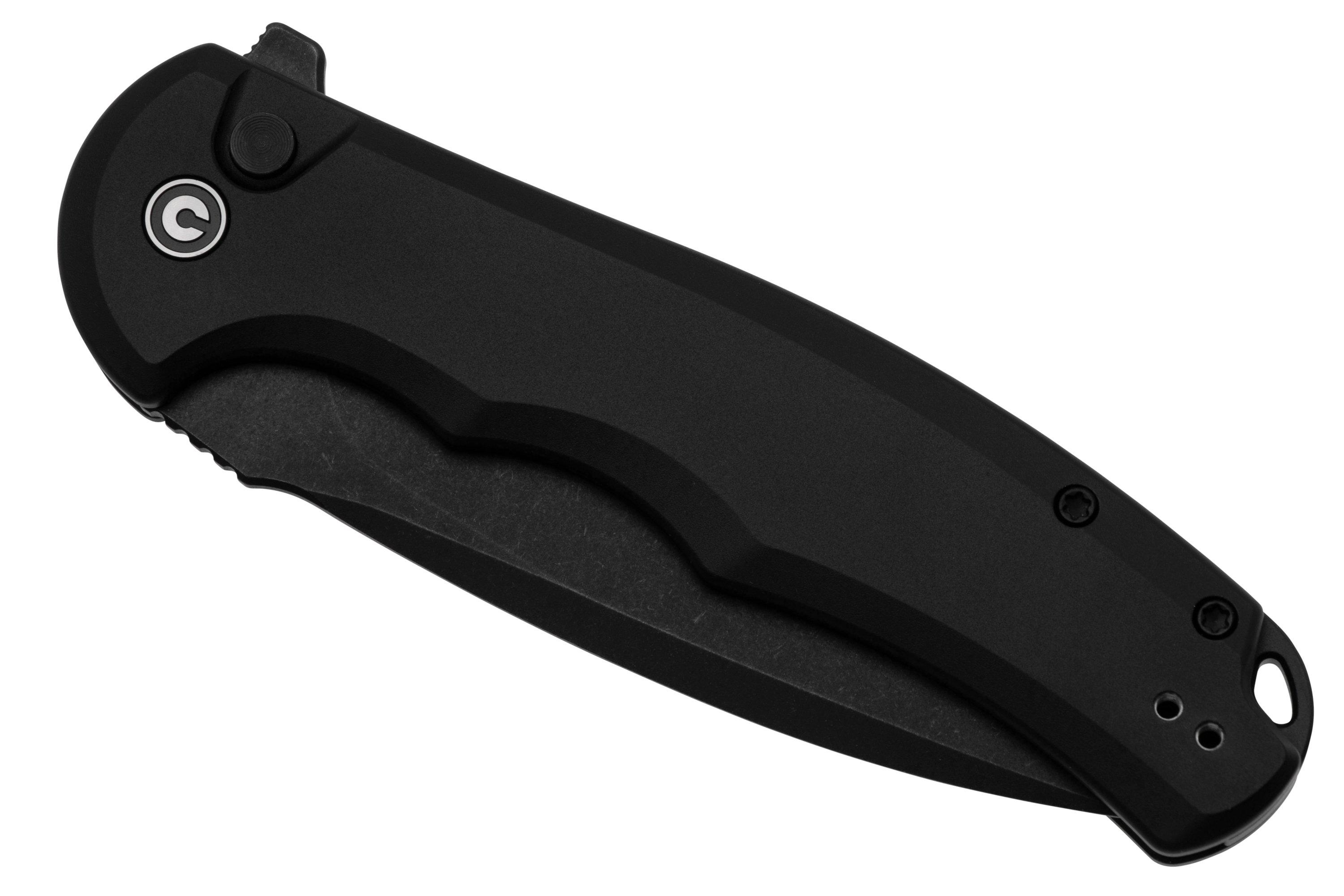 CIVIVI Button Lock Praxis C18026E-1 Black Aluminum, pocket knife ...