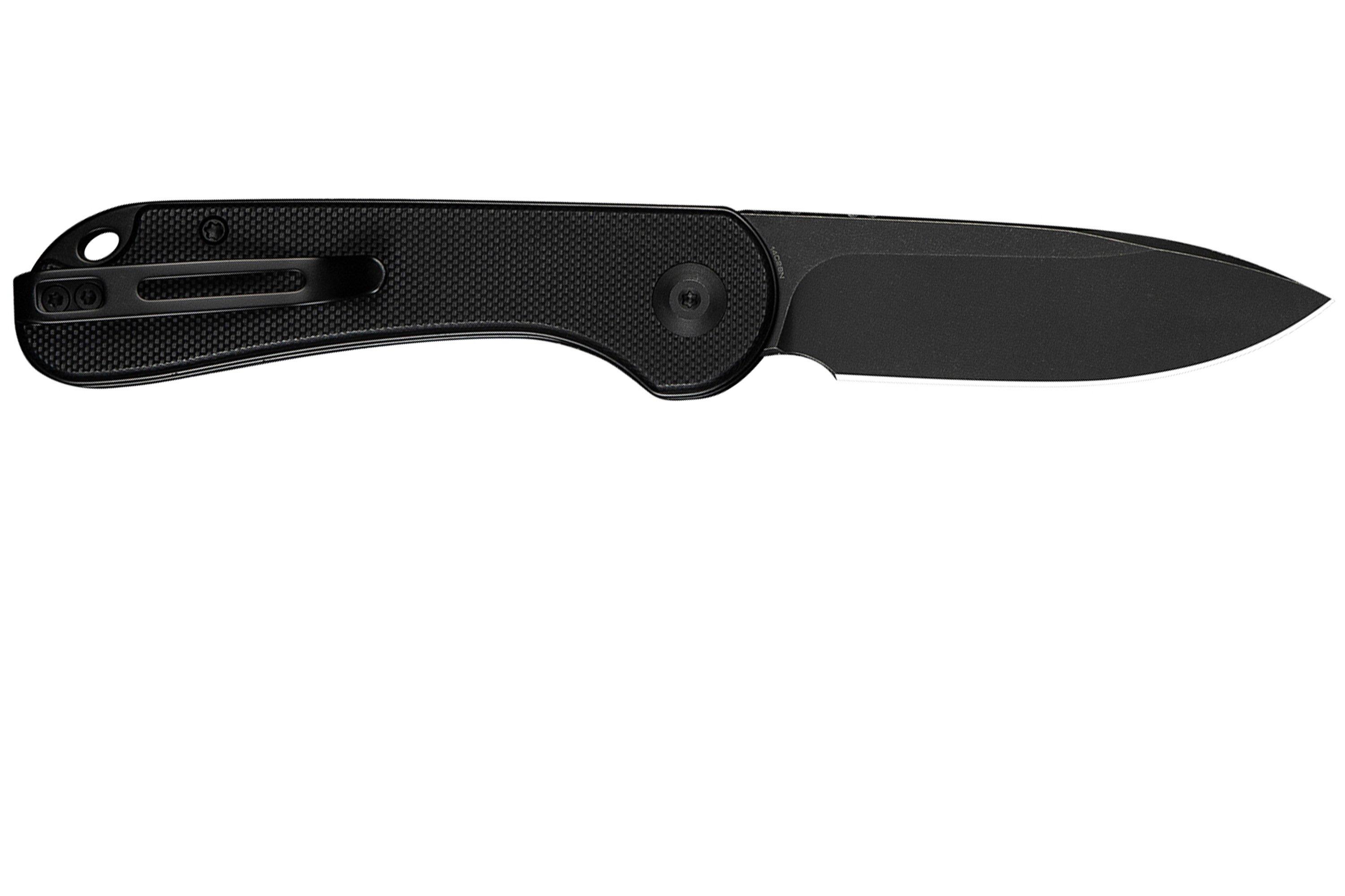 Civivi Elementum Slip Joint C18062AJ-1 Black Stonewashed, Black G10 ...