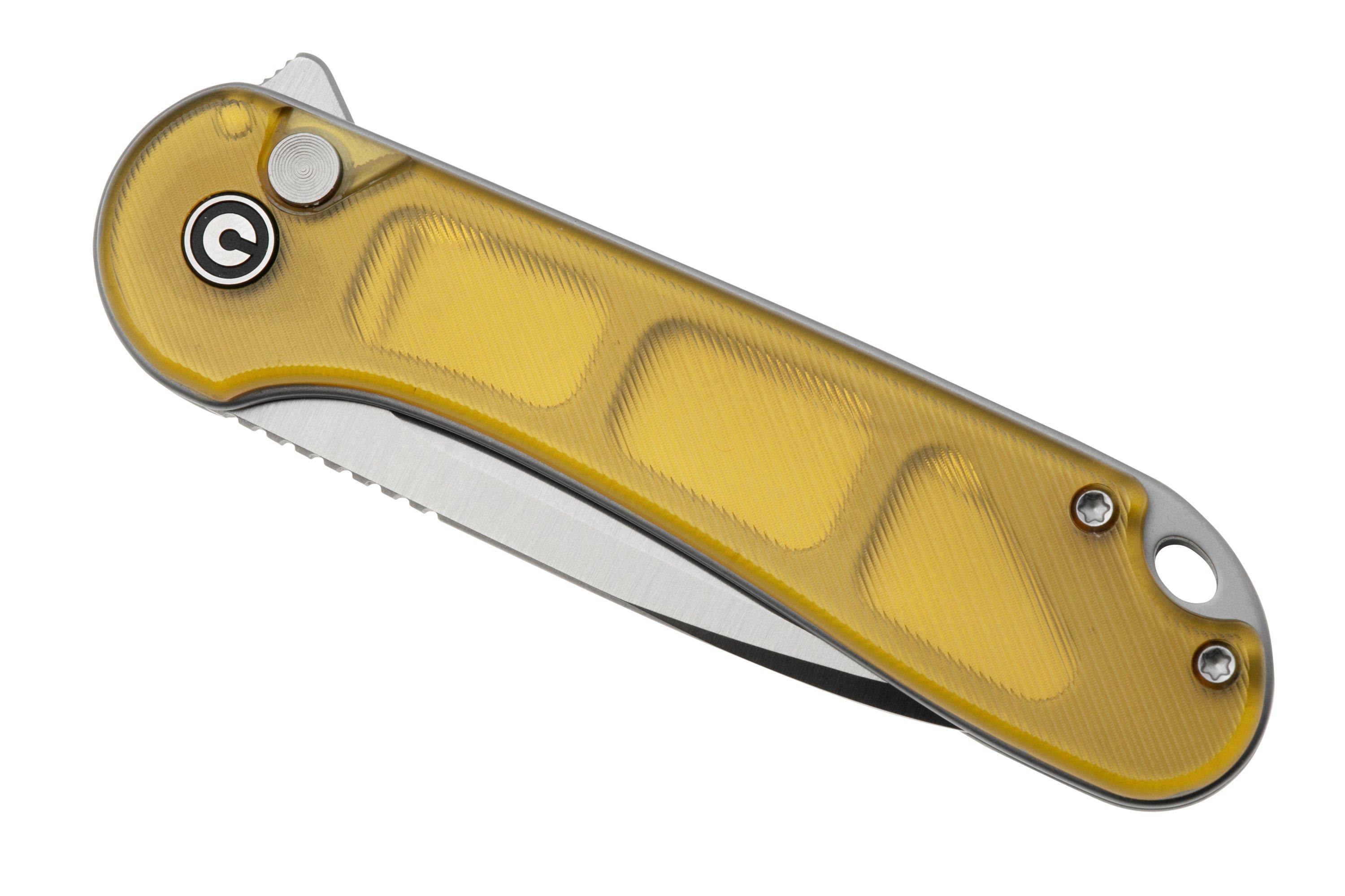 Civivi Elementum II Button Lock C18062P-7 Nitro-V, Polished Ultem ...