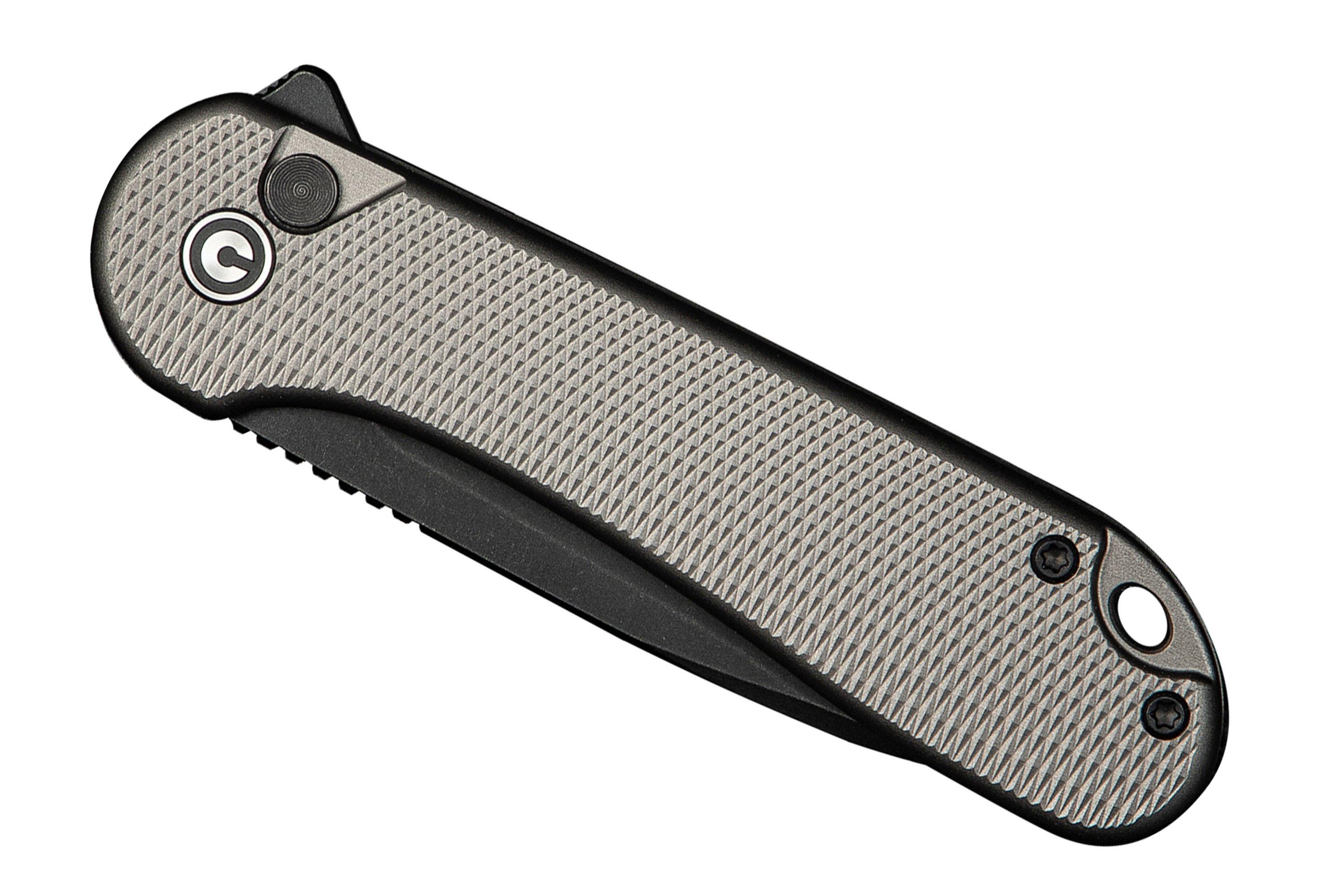 Civivi Elementum II Button Lock C18062PD-1 Black Stonewashed Nitro-V ...