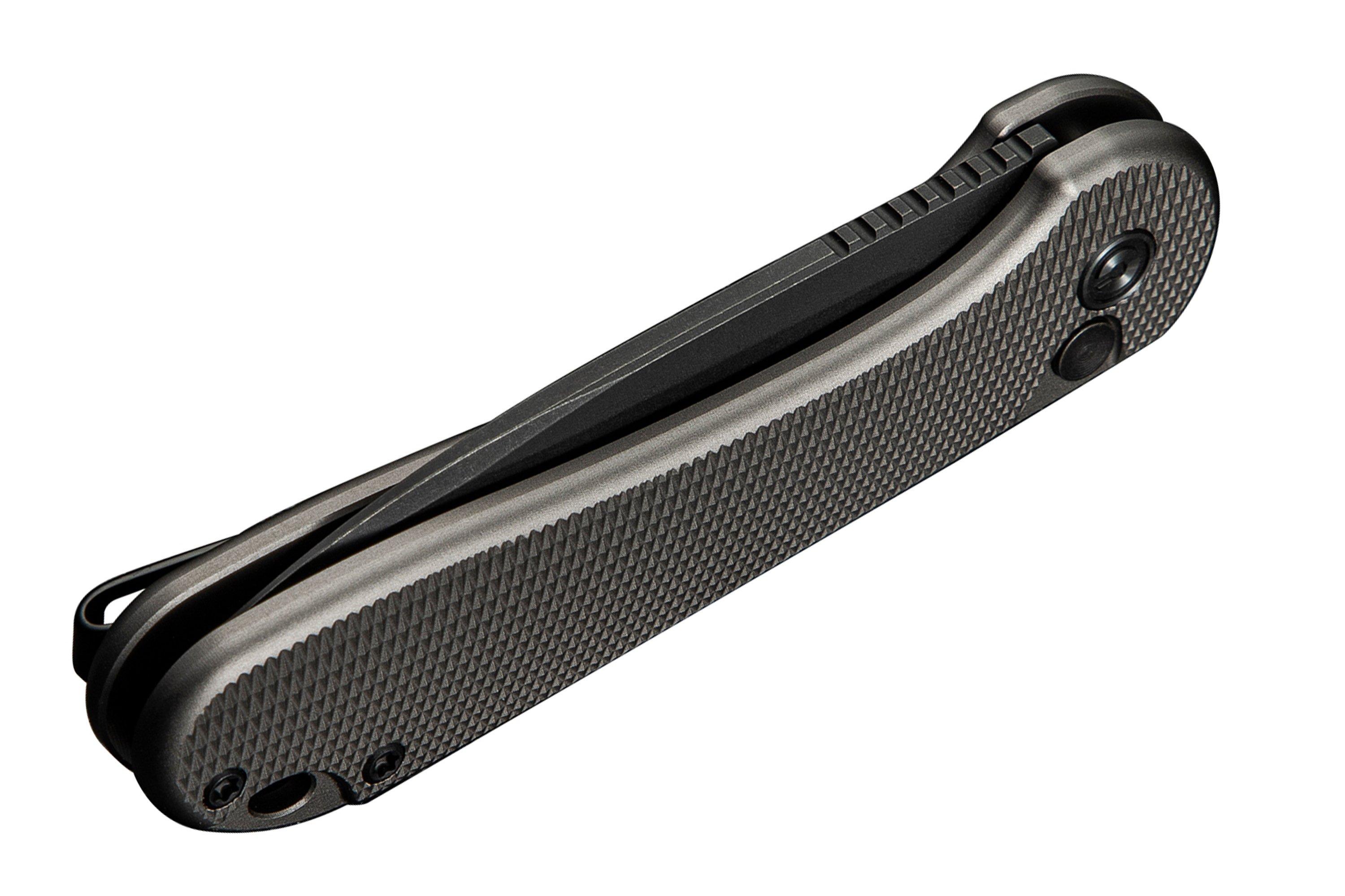 Civivi Elementum II Button Lock C18062PD-1 Black Stonewashed Nitro-V ...