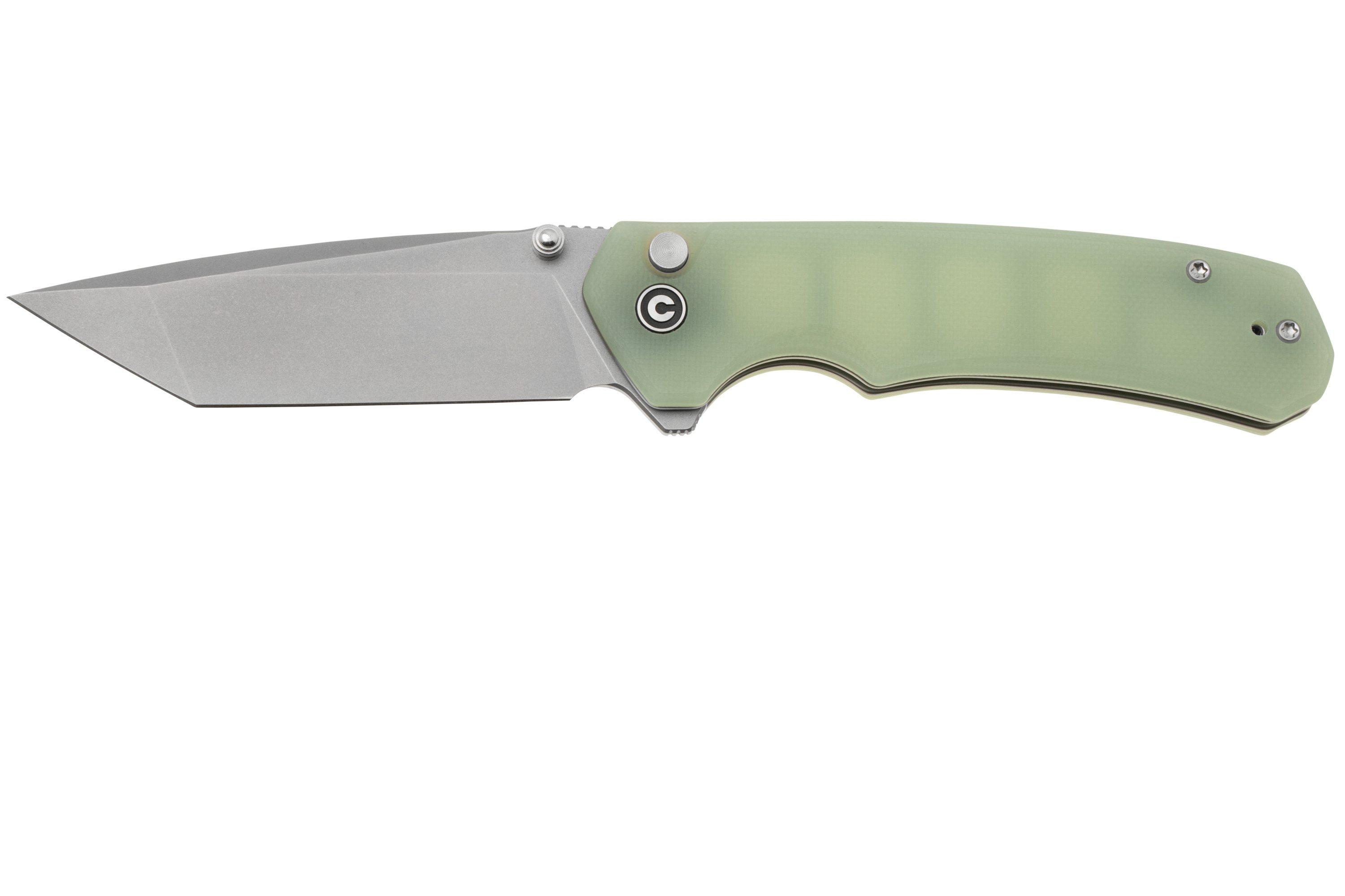Civivi Brazen Button Lock C19059C-3 Natural G10, pocket knife ...