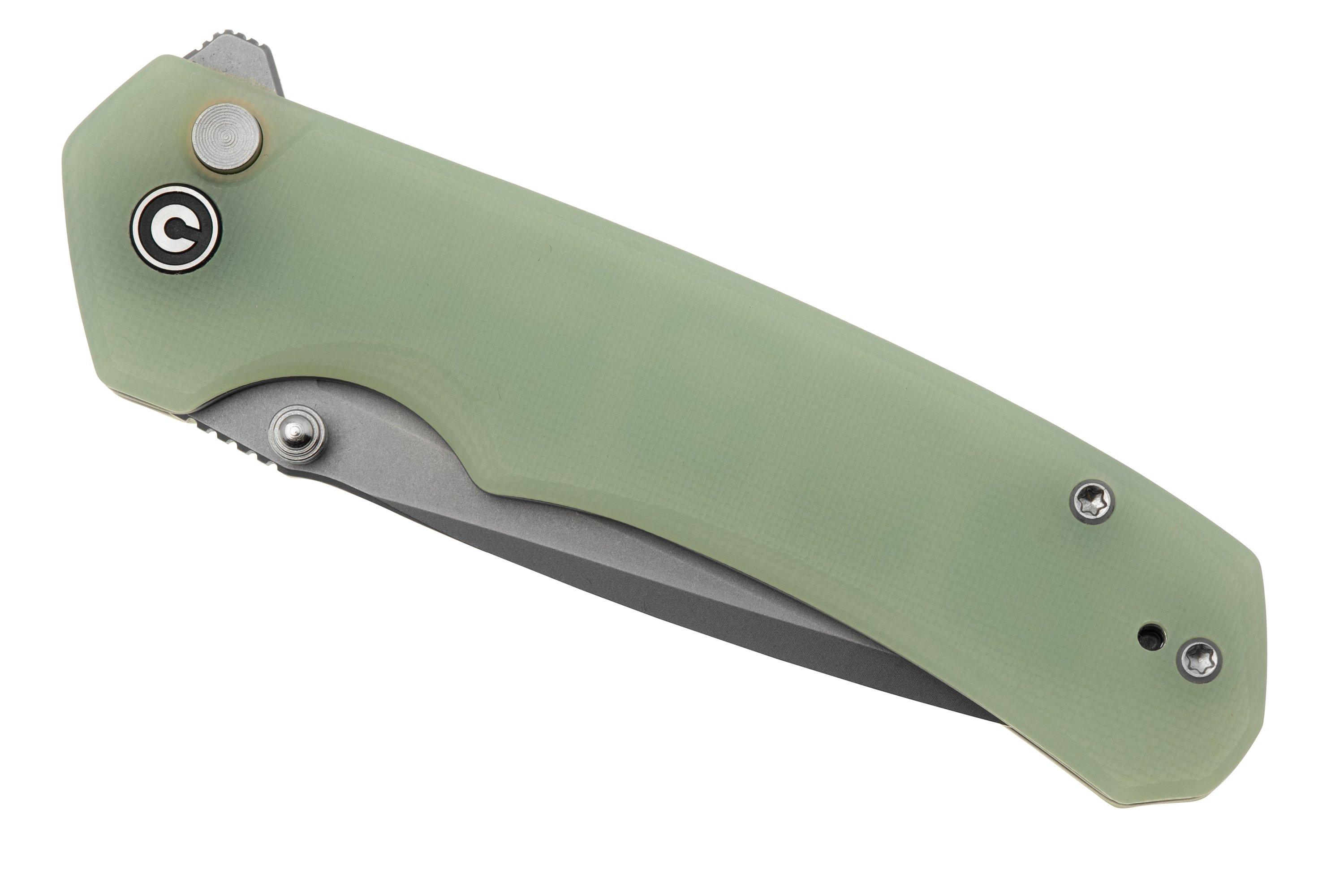 Civivi Brazen Button Lock C19059C-3 Natural G10, pocket knife ...
