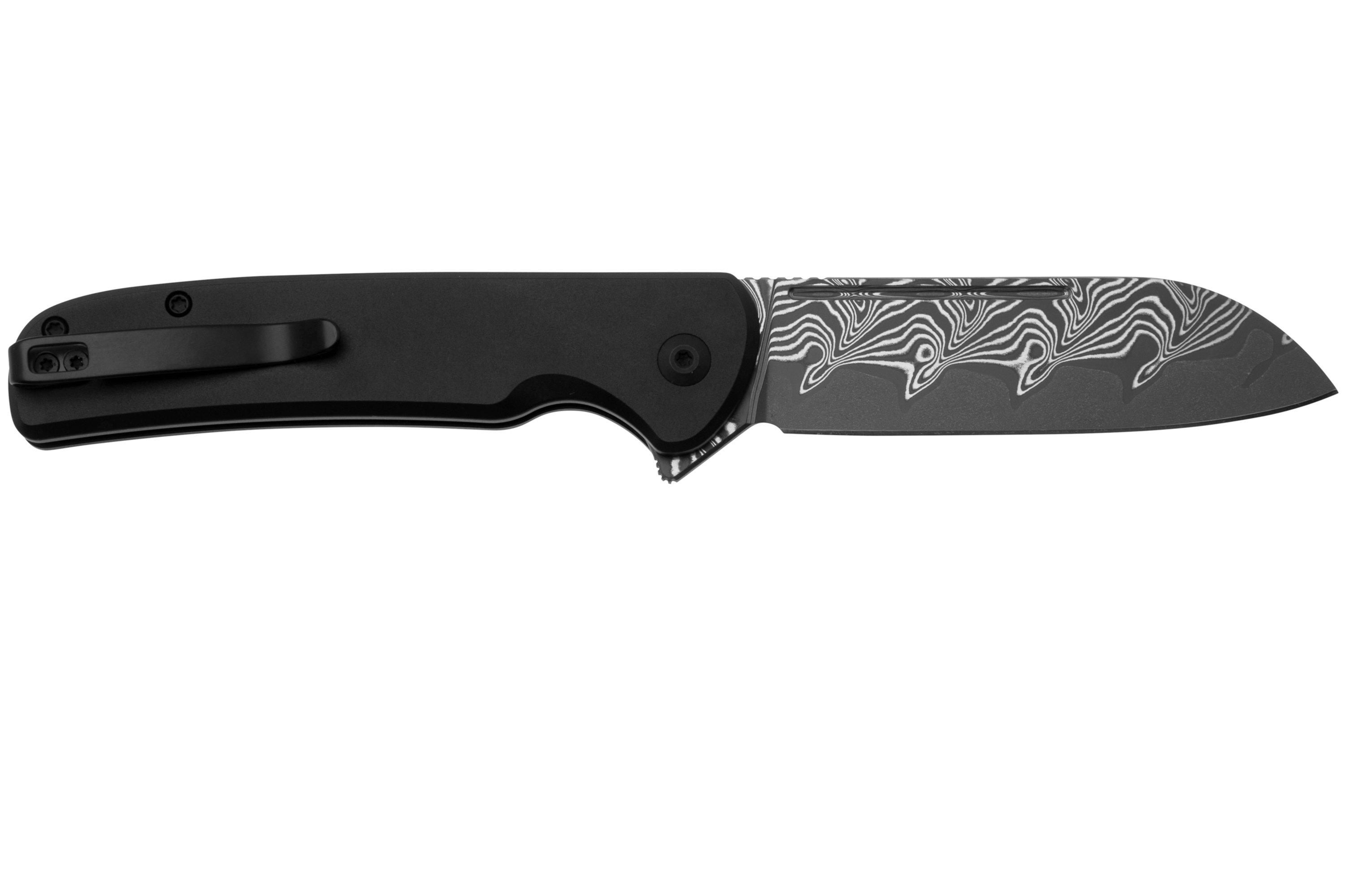 Civivi Chevalier II C20022B-DS1 Damascus Black Aluminum, navalha ...