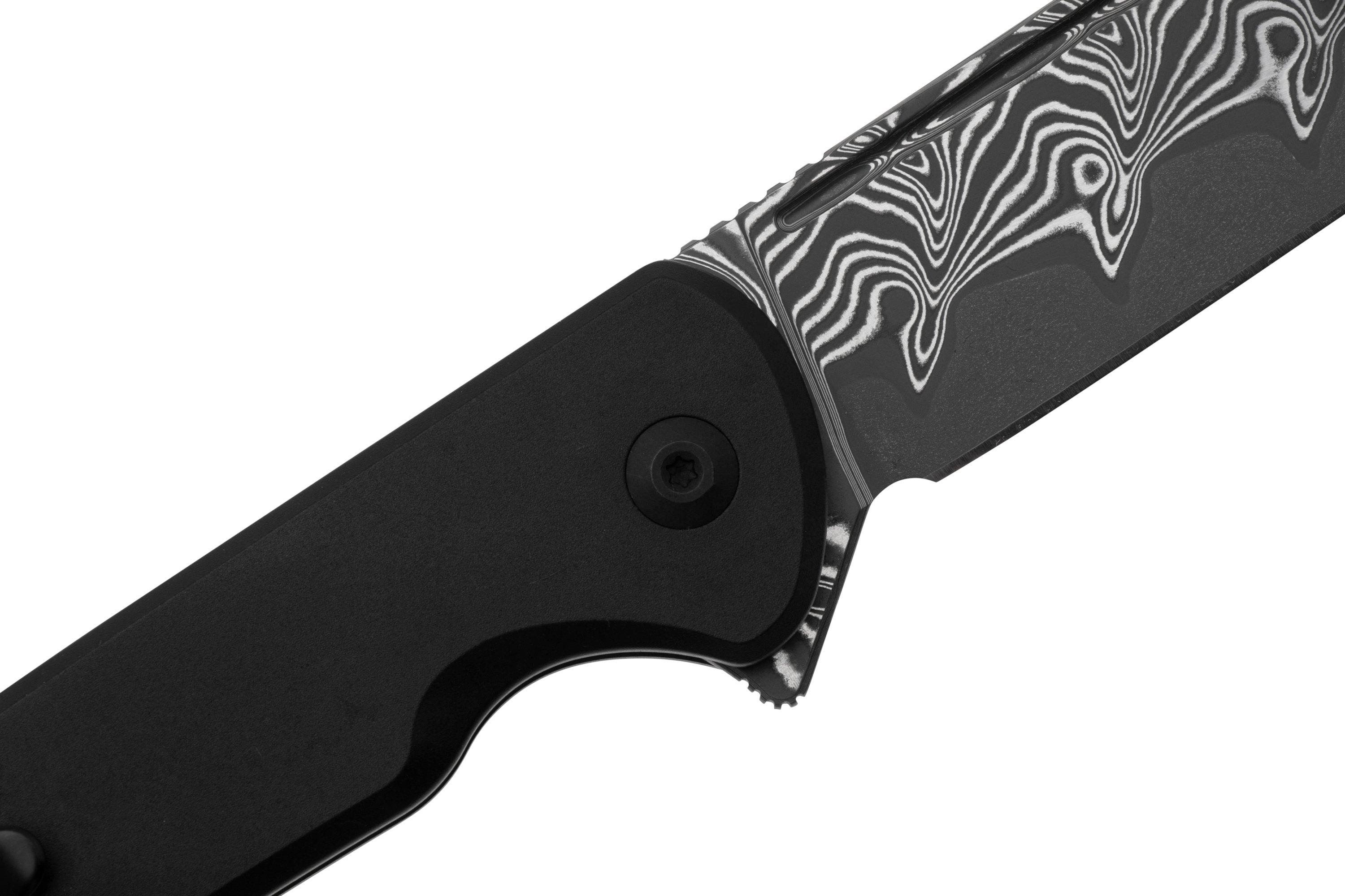 CIVIVI Chevalier II C20022B-DS1 Damascus Black Aluminum, coltello da ...