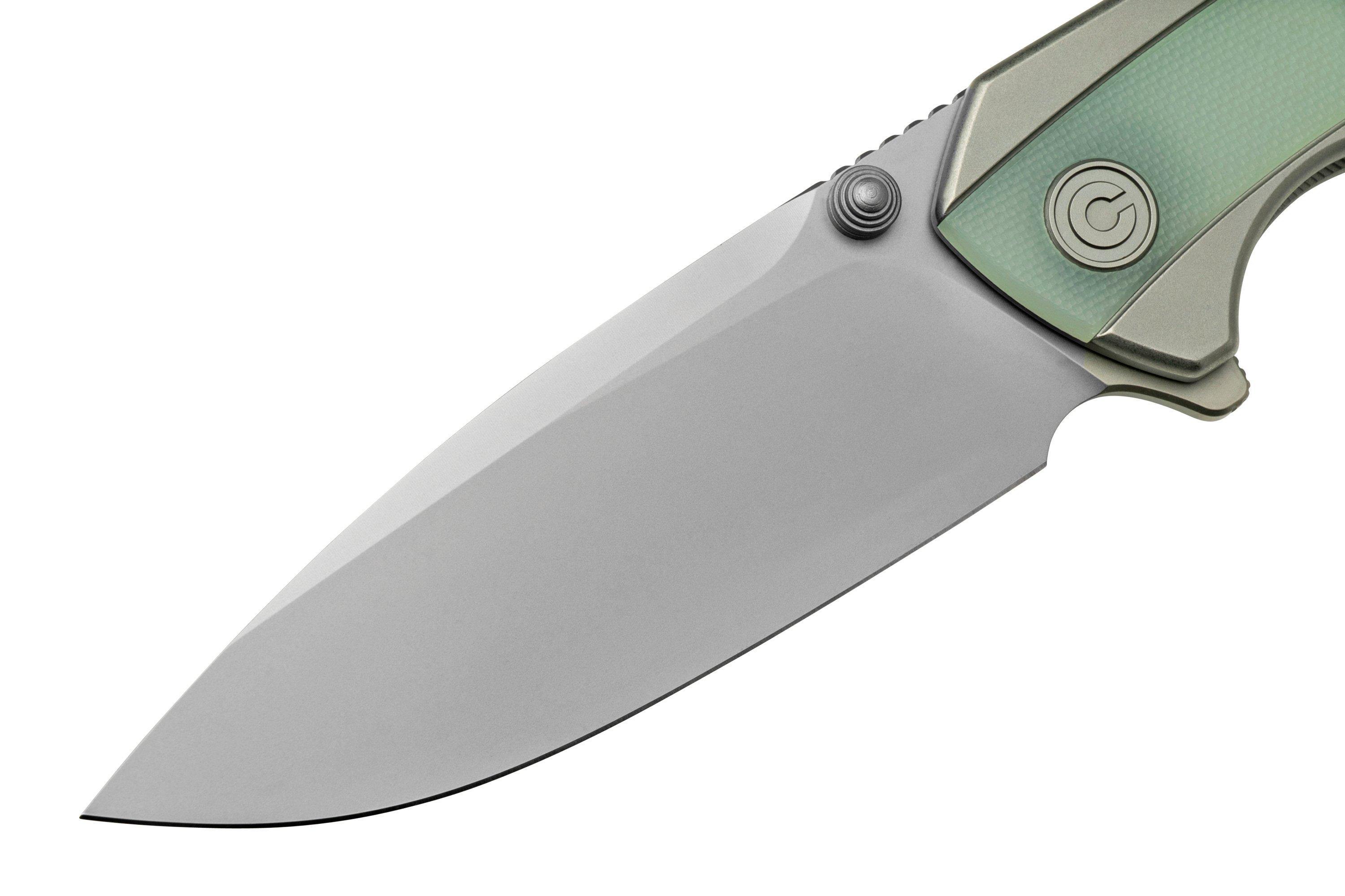 Civivi Teraxe C20036-2 Natural G10 Plain Steel, pocket knife ...