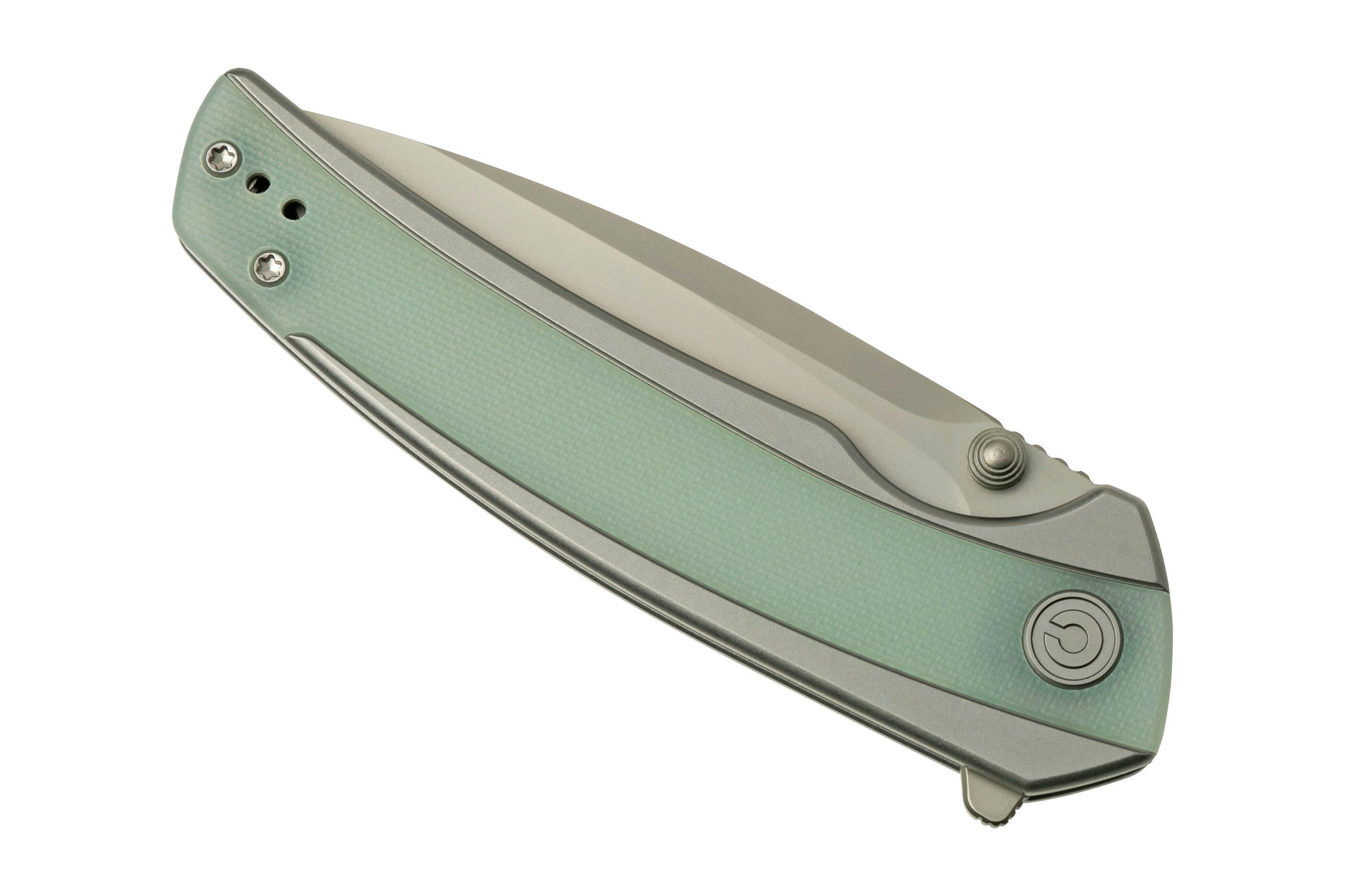 Civivi Teraxe C20036-2 Natural G10 Plain Steel, pocket knife ...
