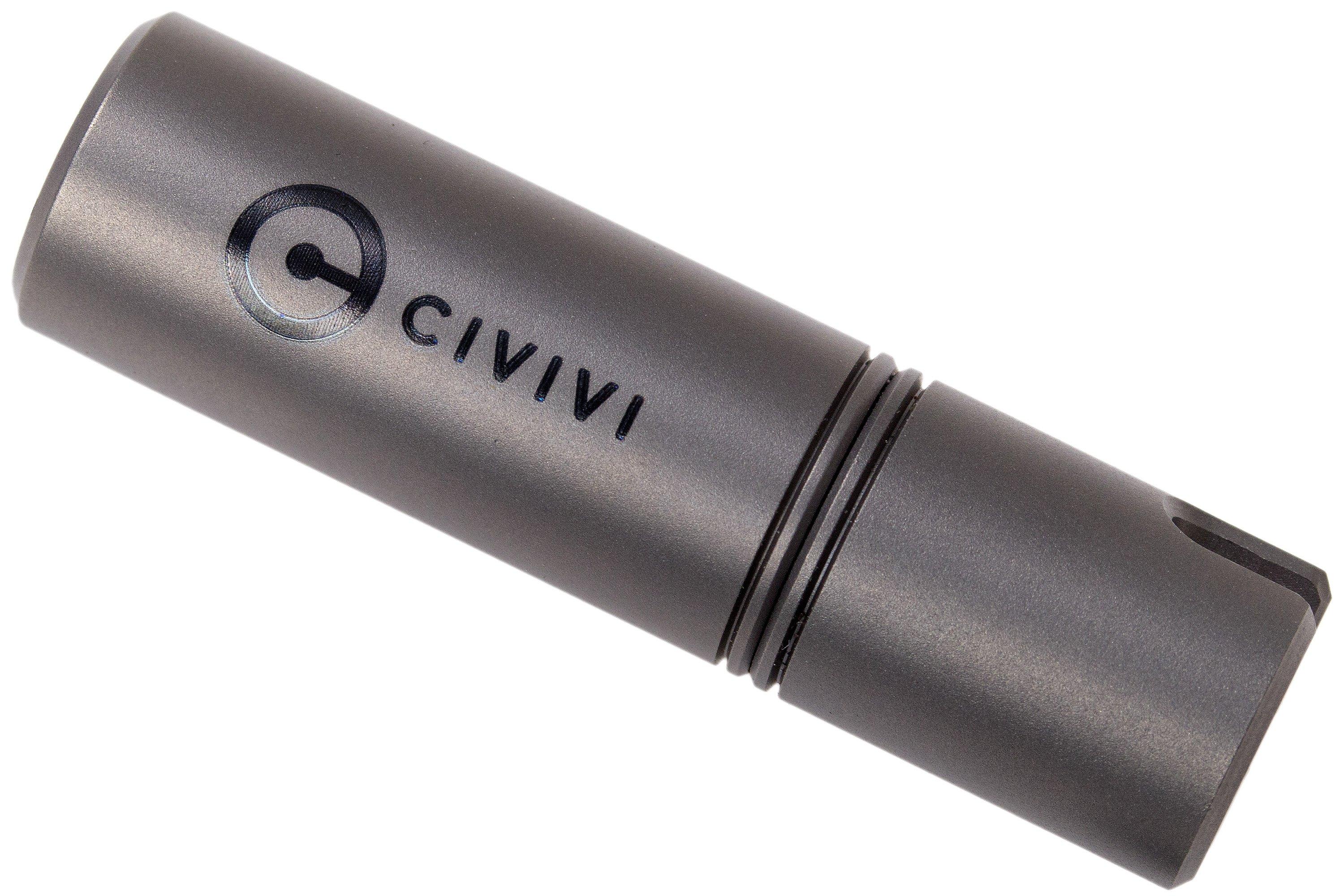 Civivi C20048-1 Key Bit Container Grey Titanium | Advantageously ...
